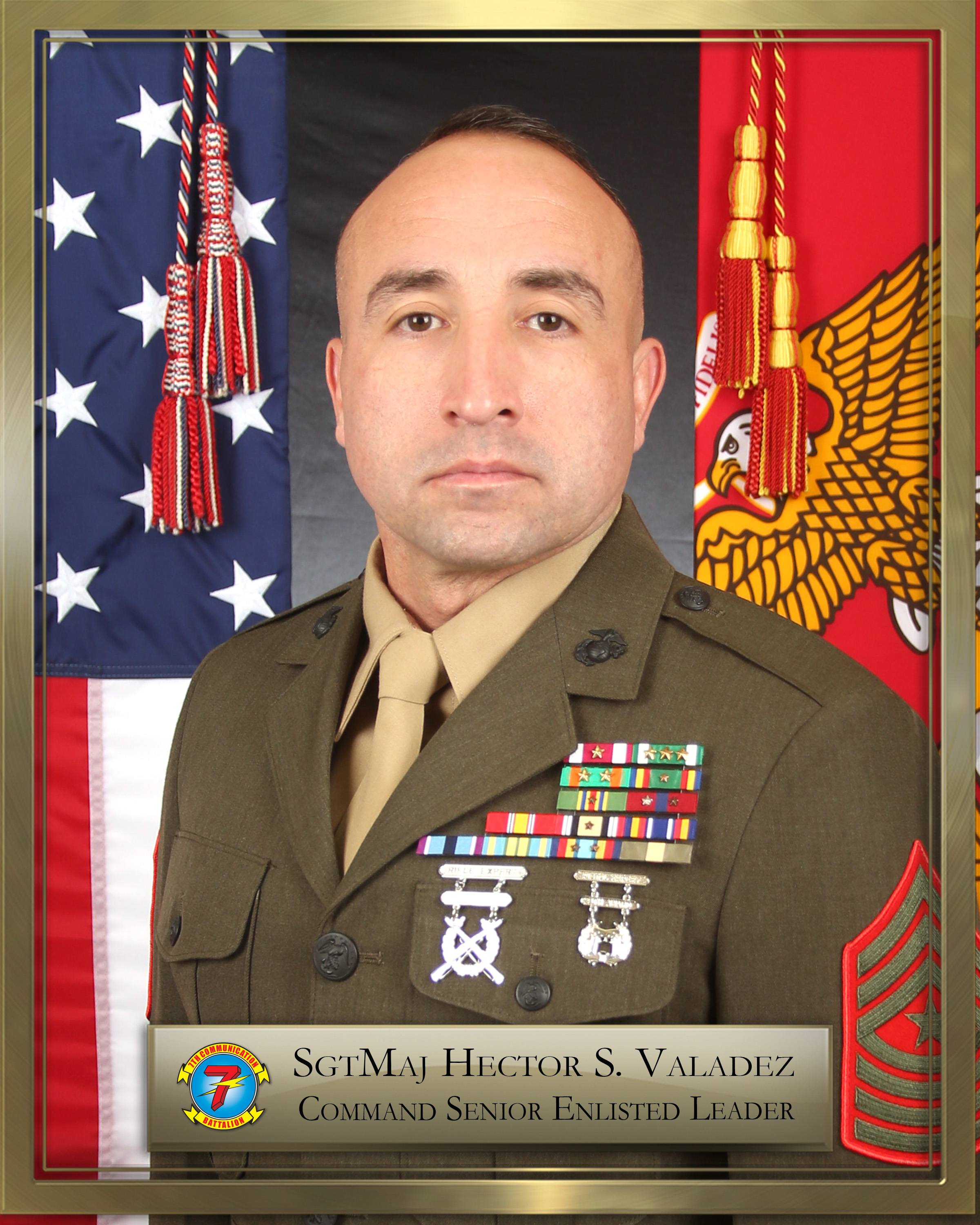 SgtMaj Hector S. Valadez > III Marine Expeditionary Force > Biography
