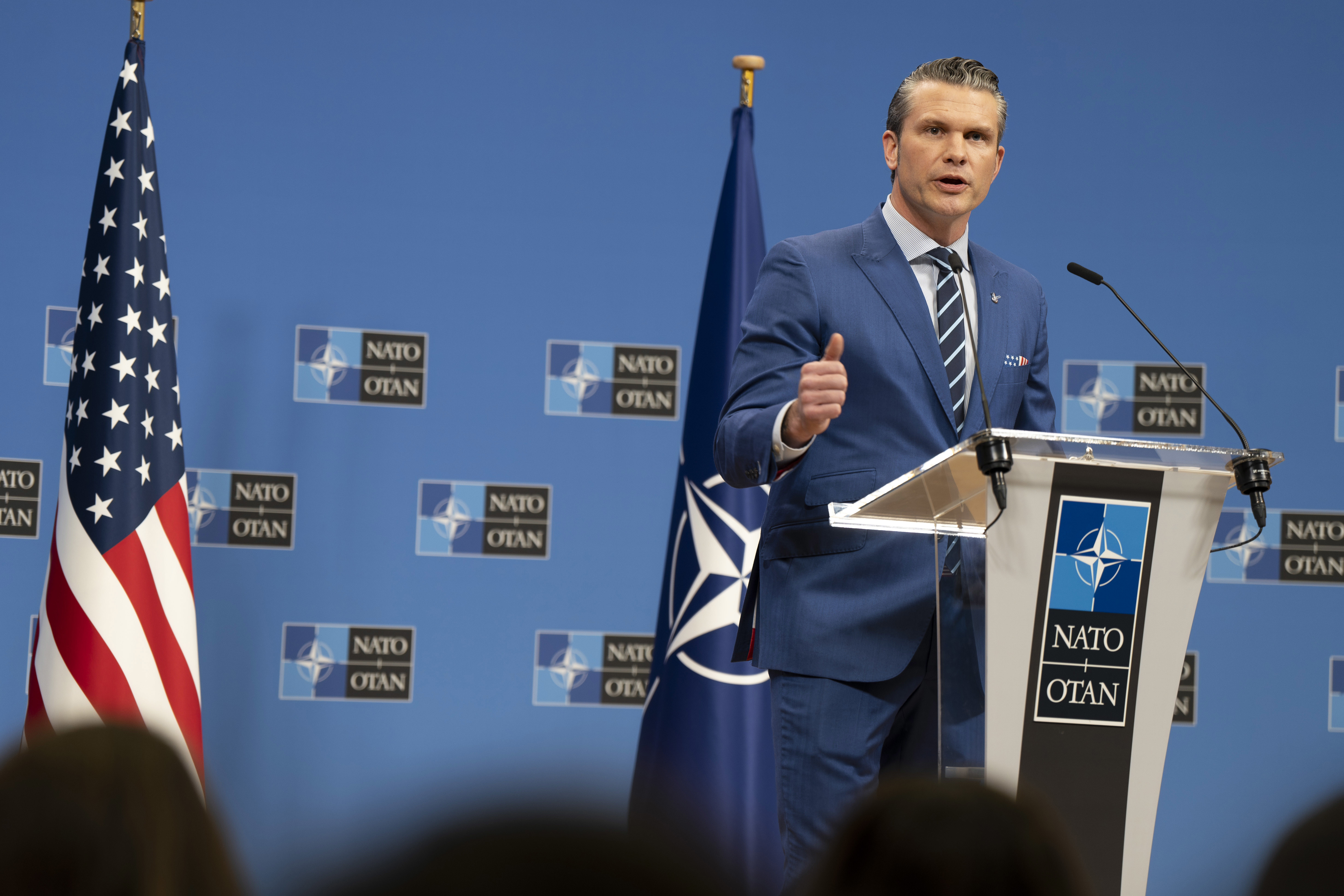 Hegseth Tells NATO Hard Power Provides Deterrence, Defense > 315th ...