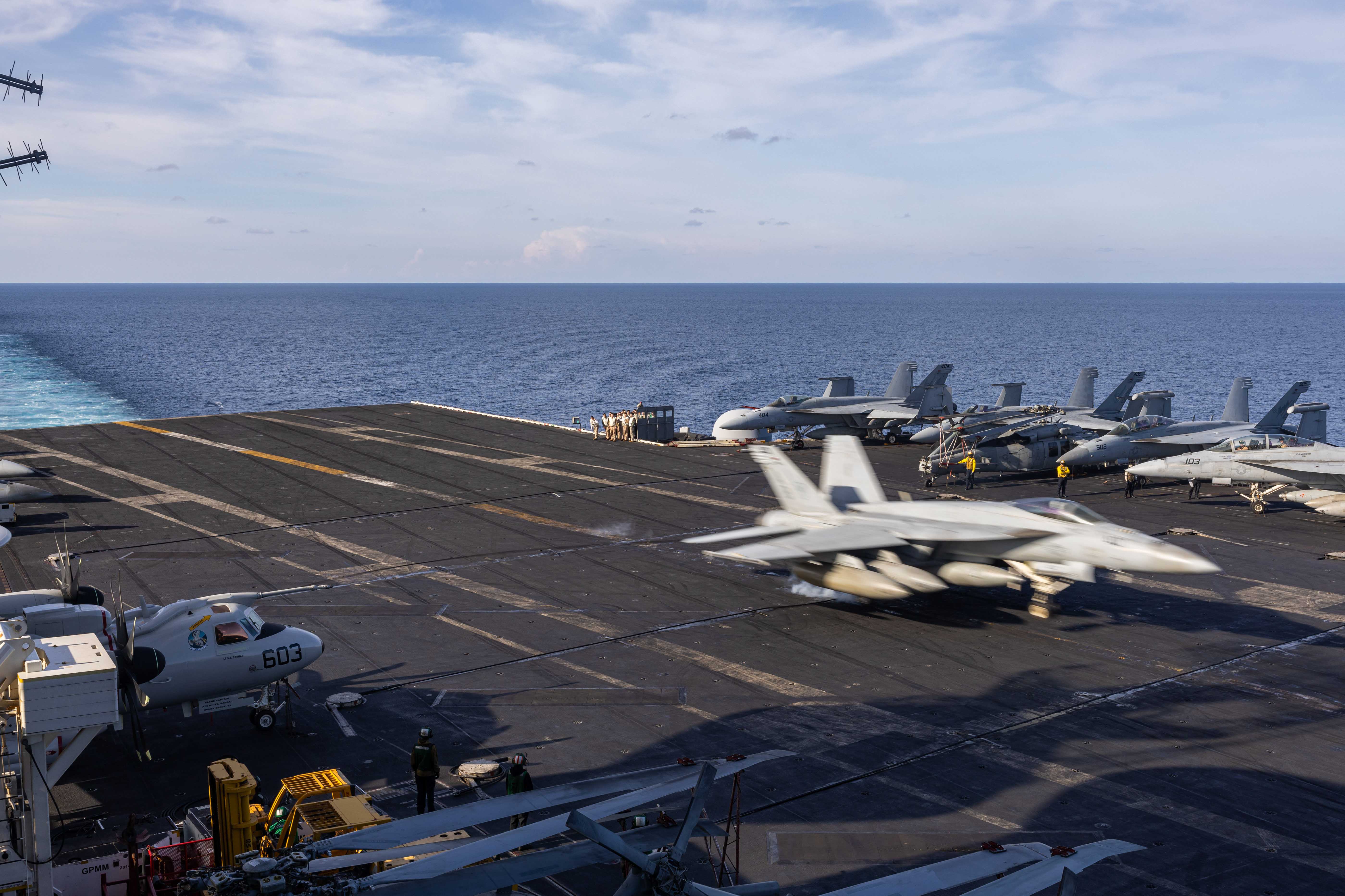 USS Harry S. Truman conducts emergent repair availability > U.S. Fleet ...