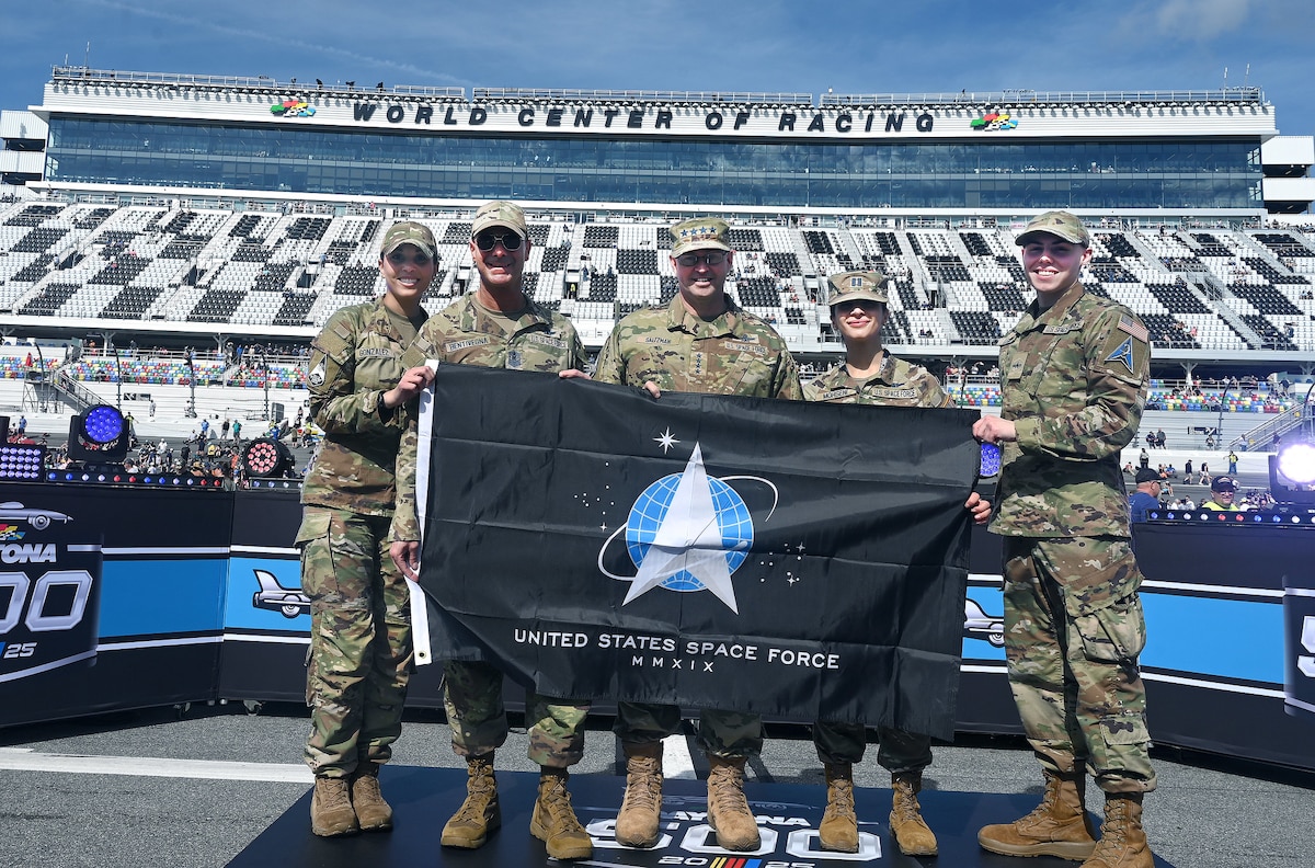 CSO, CMSSF represent Space Force at Daytona 500 > United States Space ...