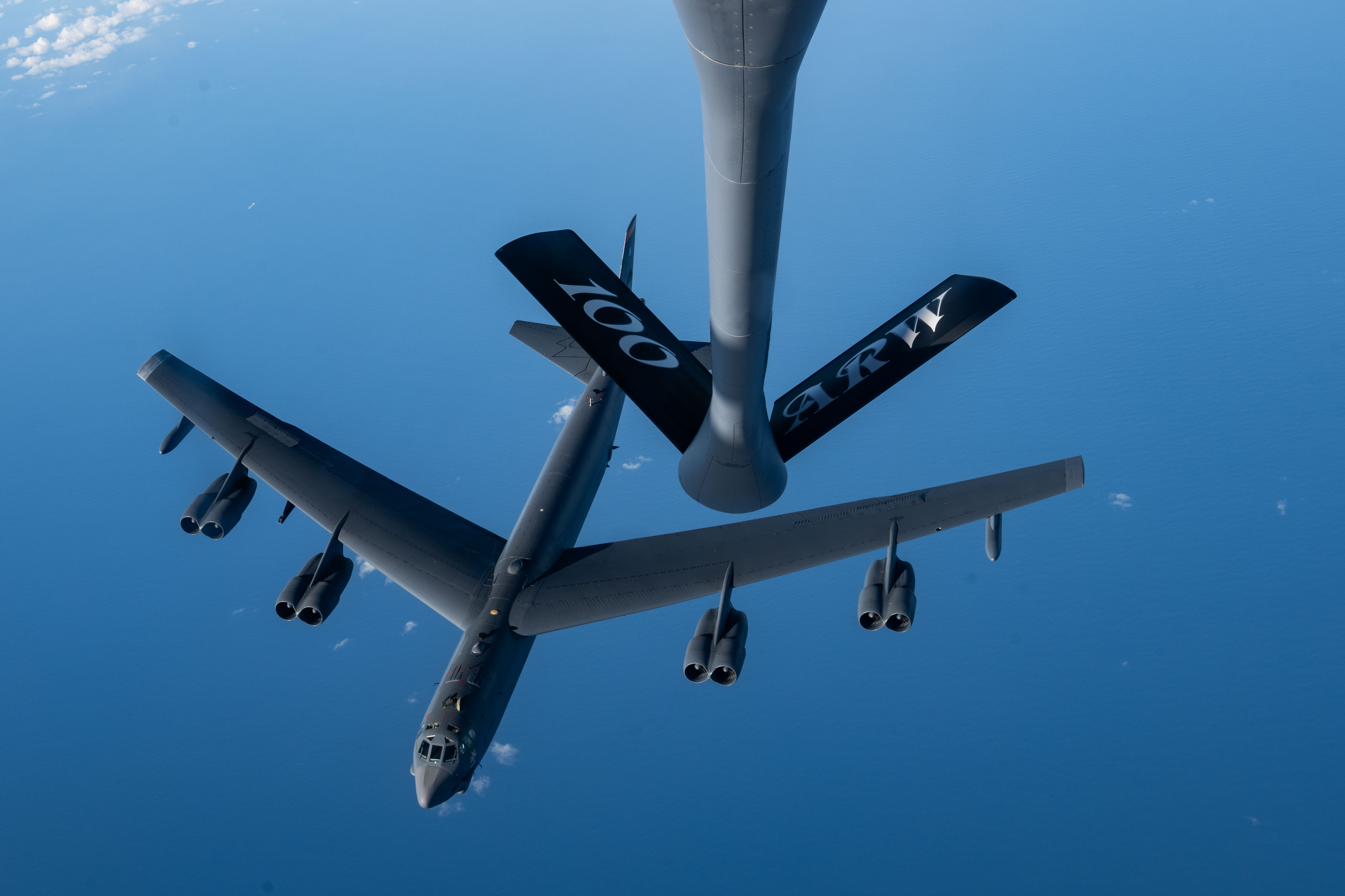 100th ARW KC-135s refuel 2 B-52s > Royal Air Force Mildenhall > RAF ...