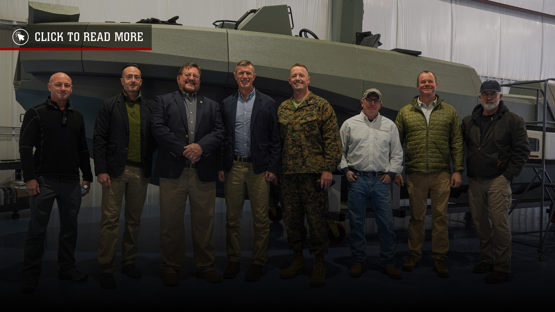 Naval architects introduce new littoral craft to 4th Marine Division ...