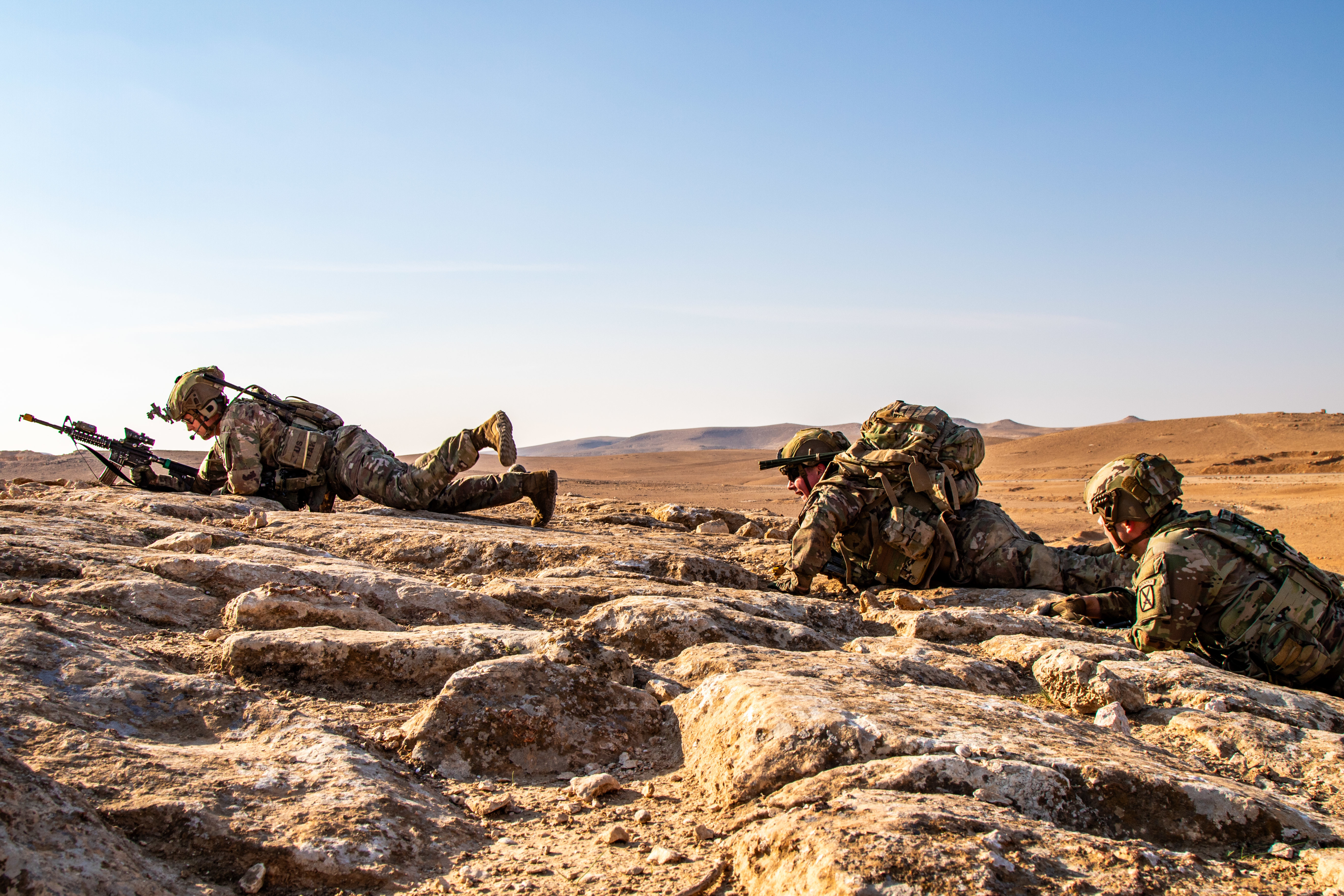 Task Force Courage Trains During Jade Chameleon