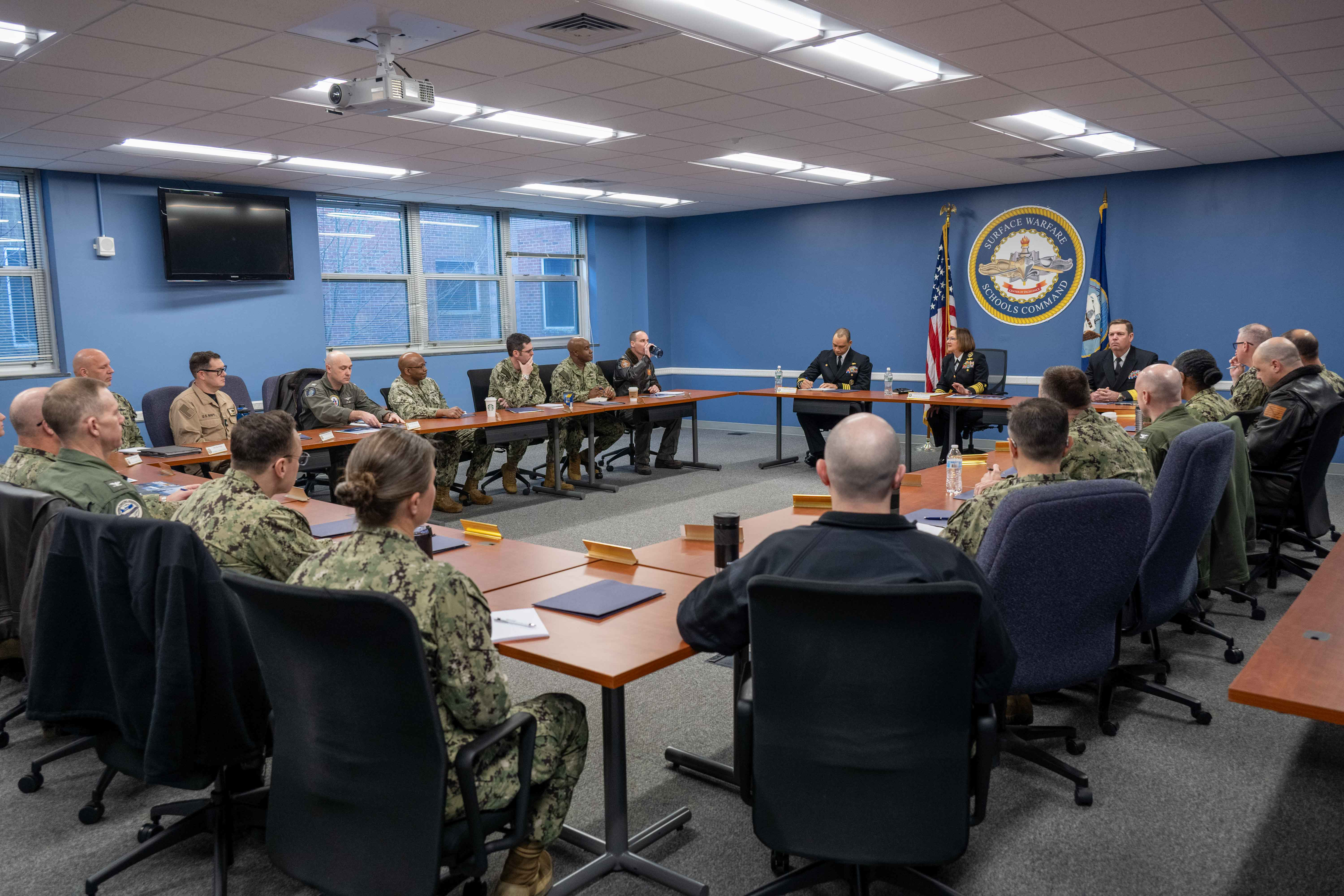 Chief of Naval Operations Visits New England Bases, Stresses Lethality ...