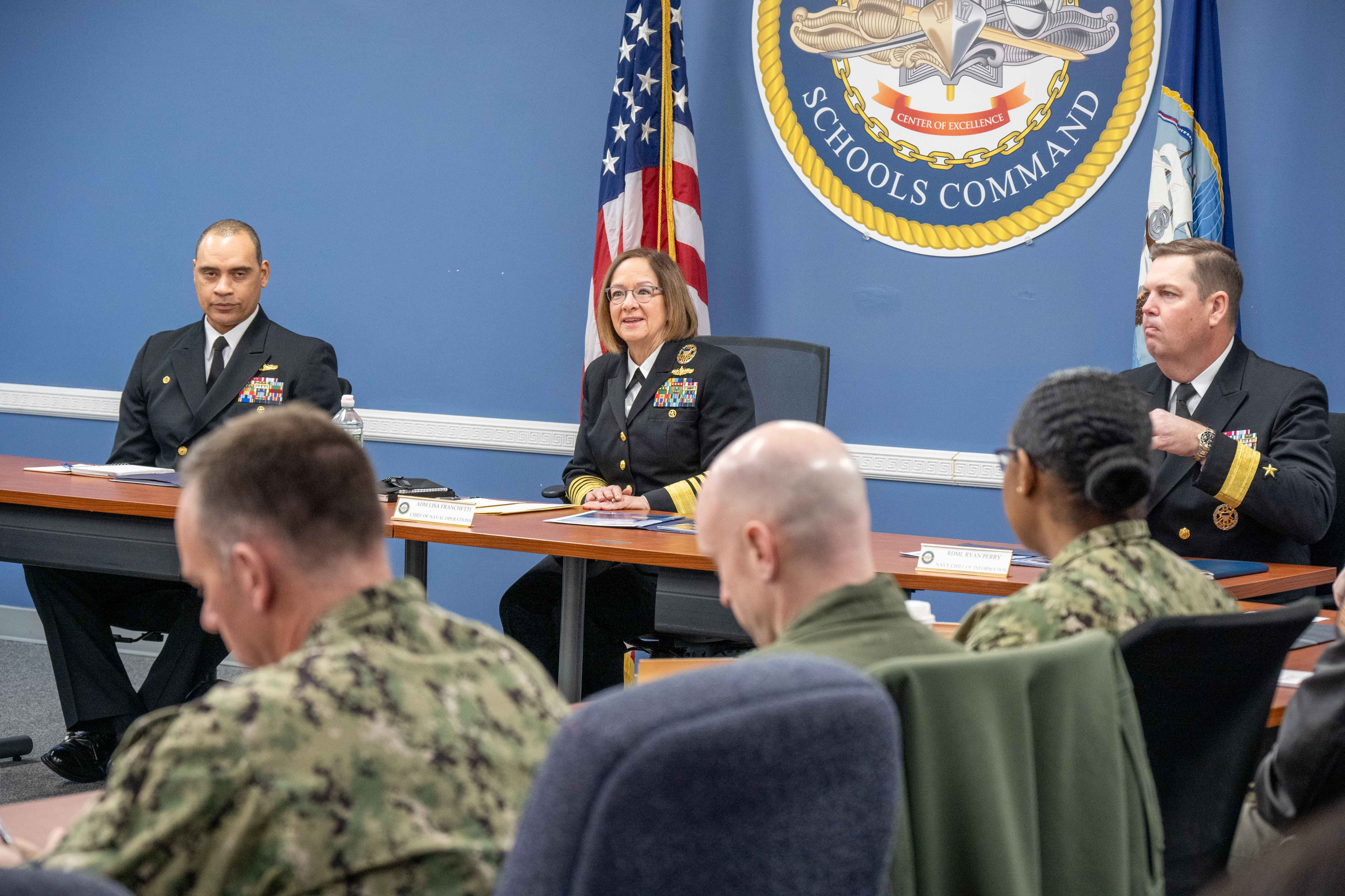 Chief of Naval Operations Visits New England Bases, Stresses Lethality ...