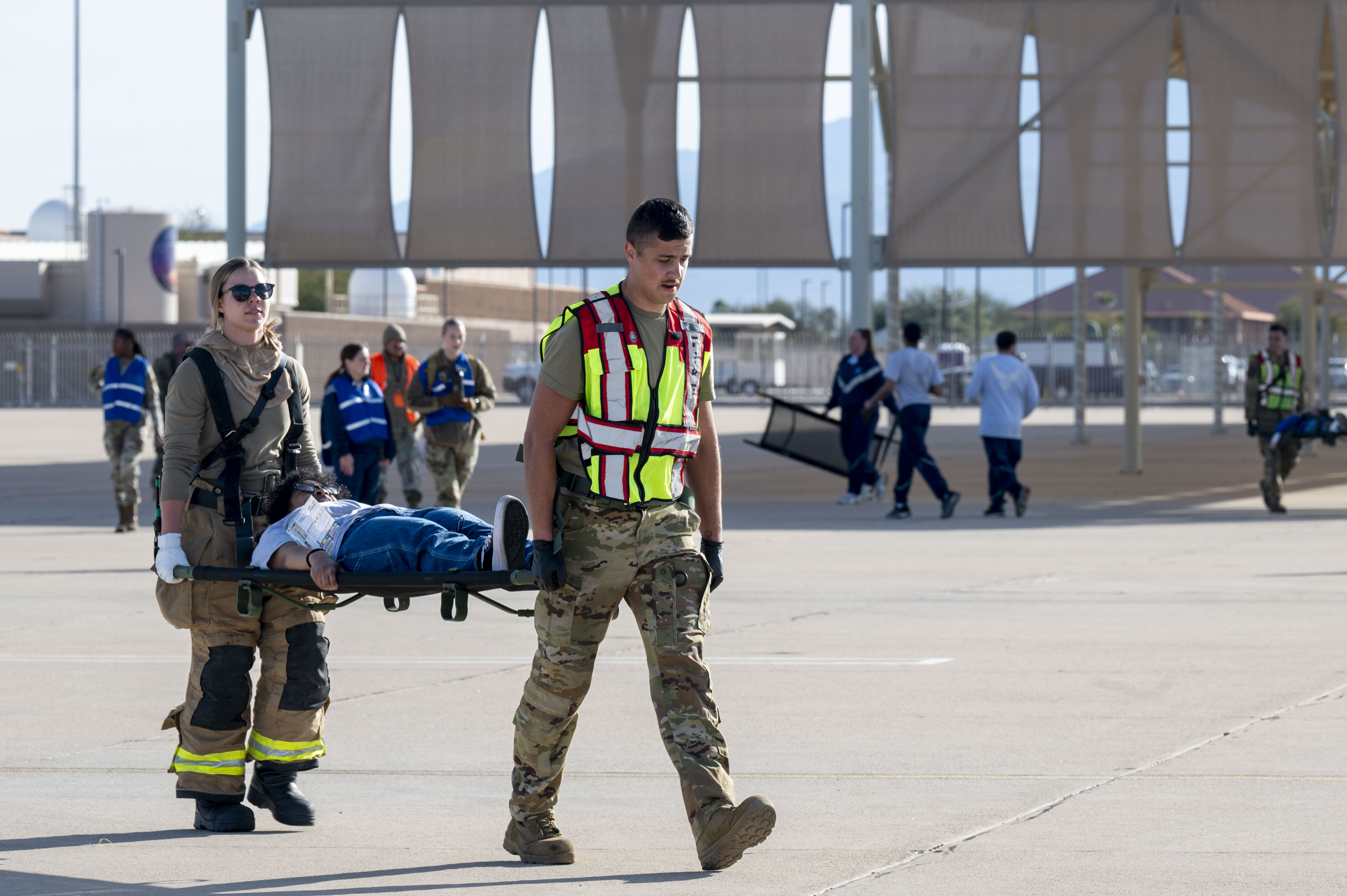 DM Airmen participate in Major Response Exercise