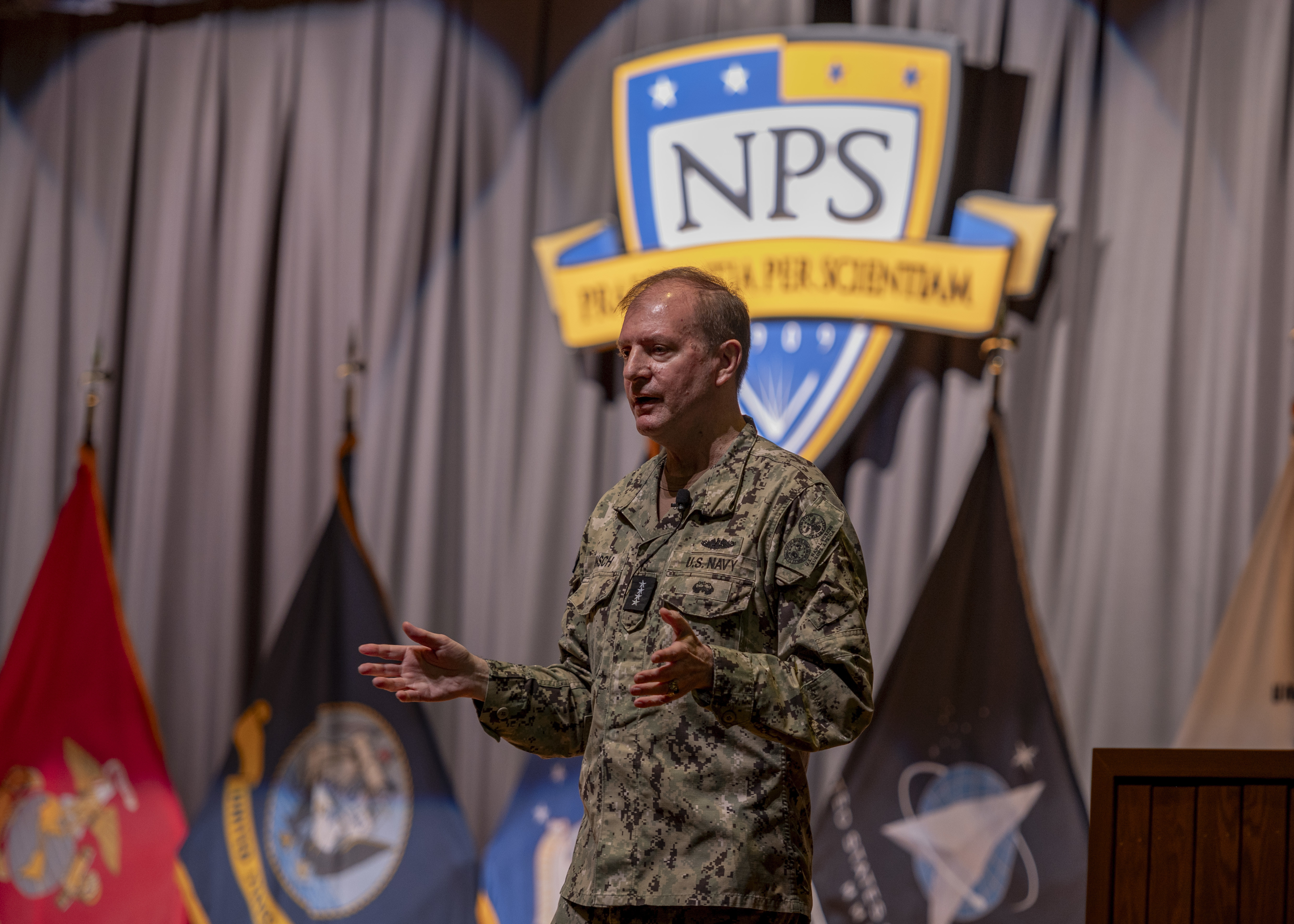 Adm. Munsch Discusses Vital Role of NPS in Developing Warfighters ...