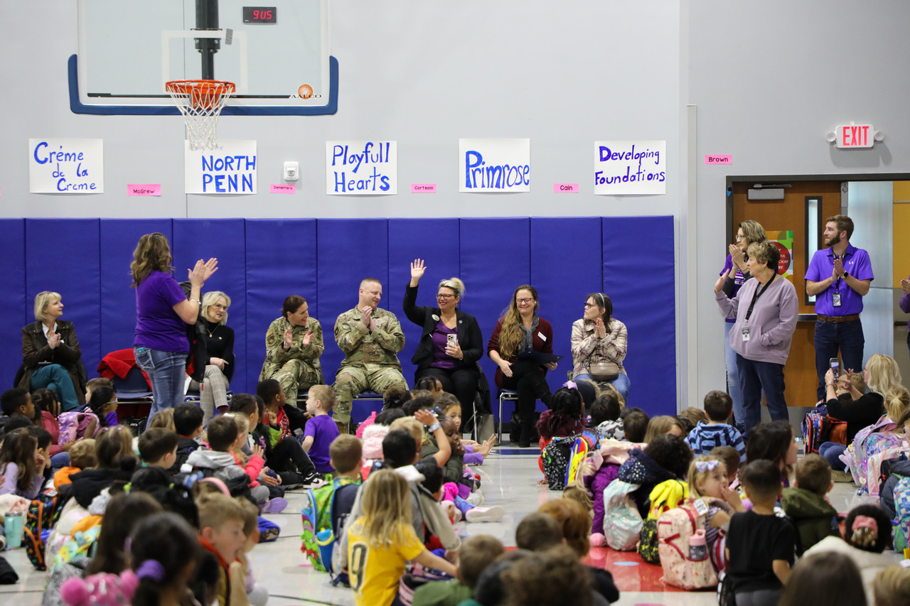 Spring Creek Elementary designated as a military-friendly Purple Star ...
