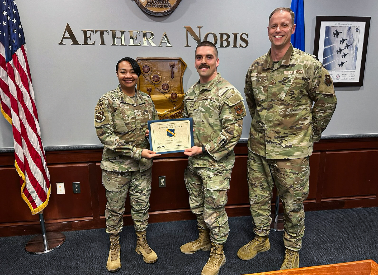 Crusader of the month: A1C Ethan Conde > Air Education and Training ...