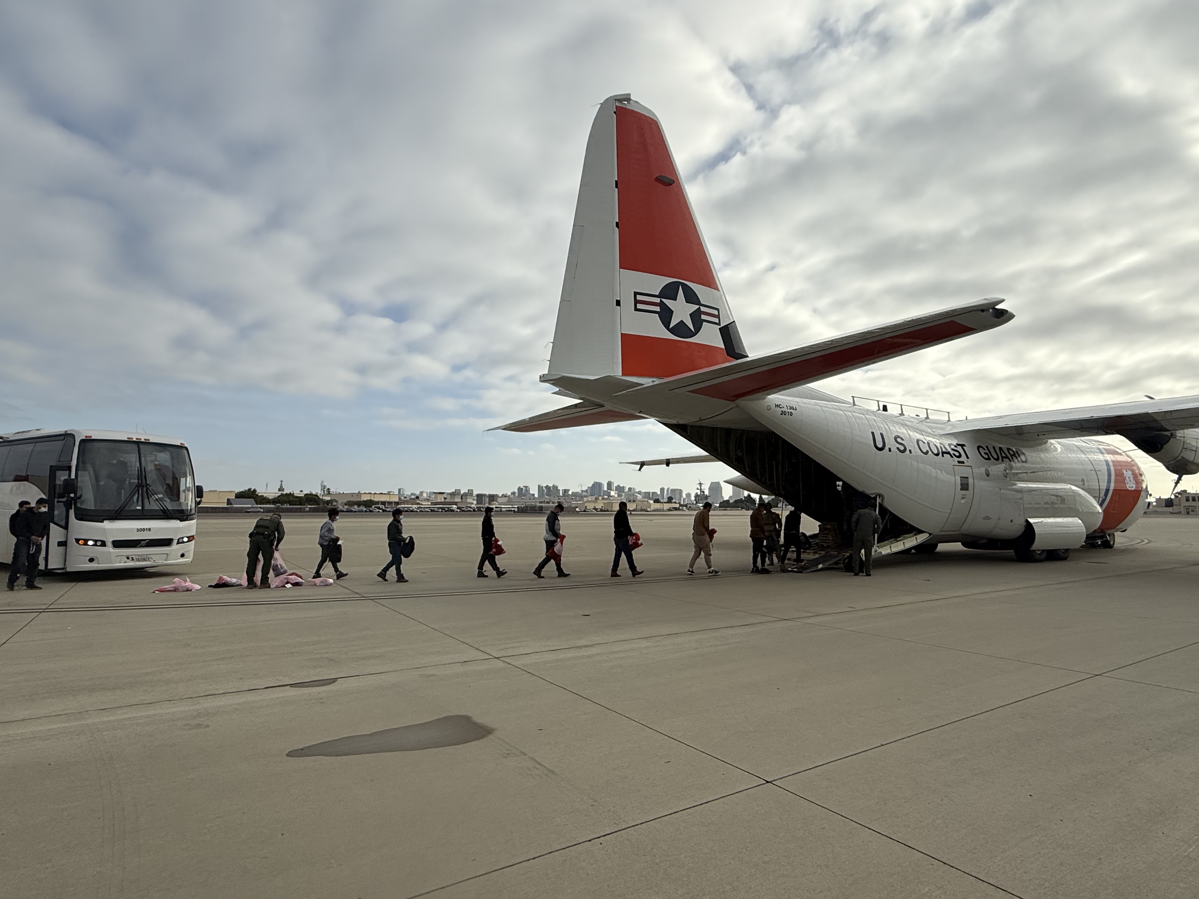 Coast Guard continues alien expulsion flight operations between ...