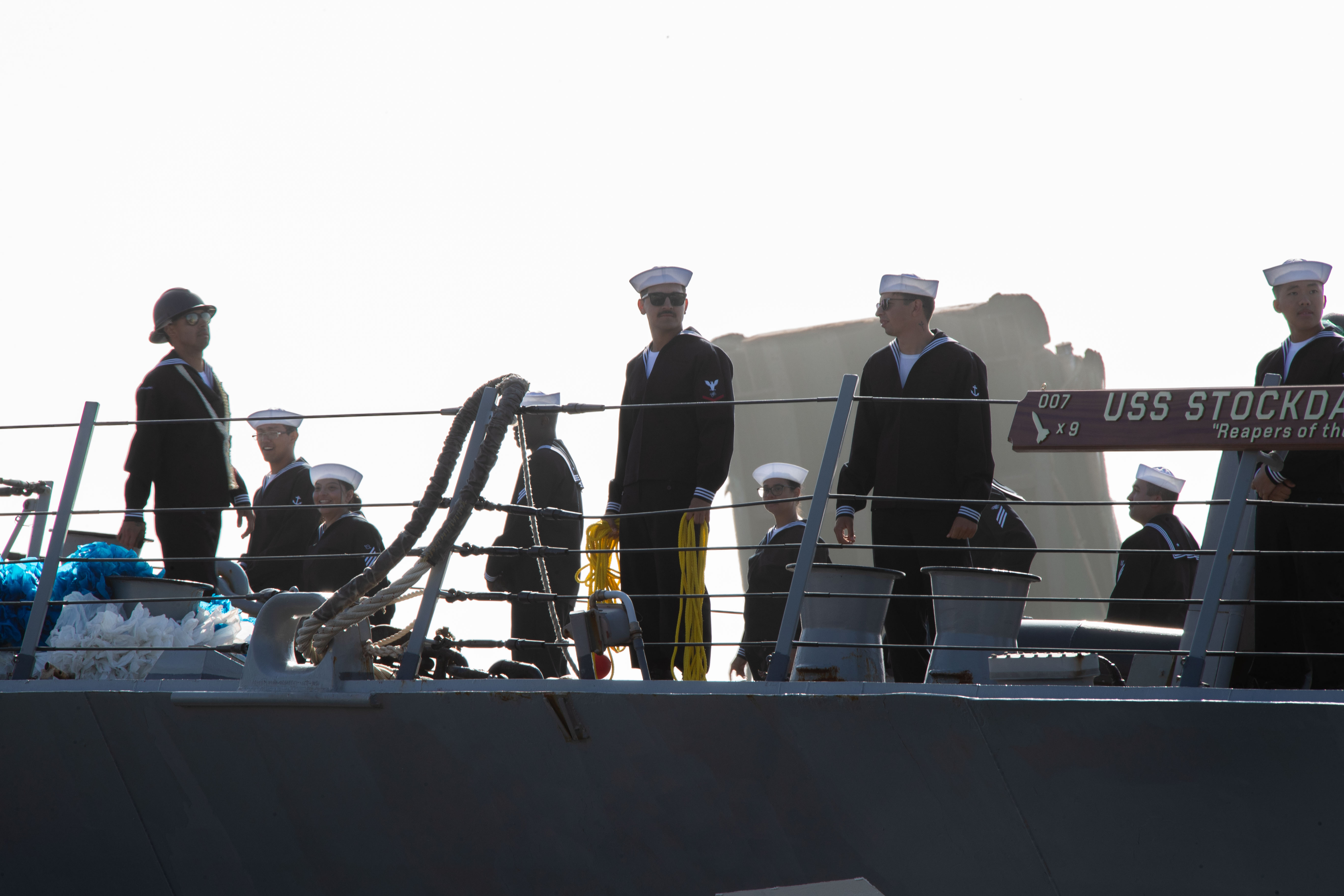 USS Stockdale returns home after seven-month deployment to 5th Fleet ...