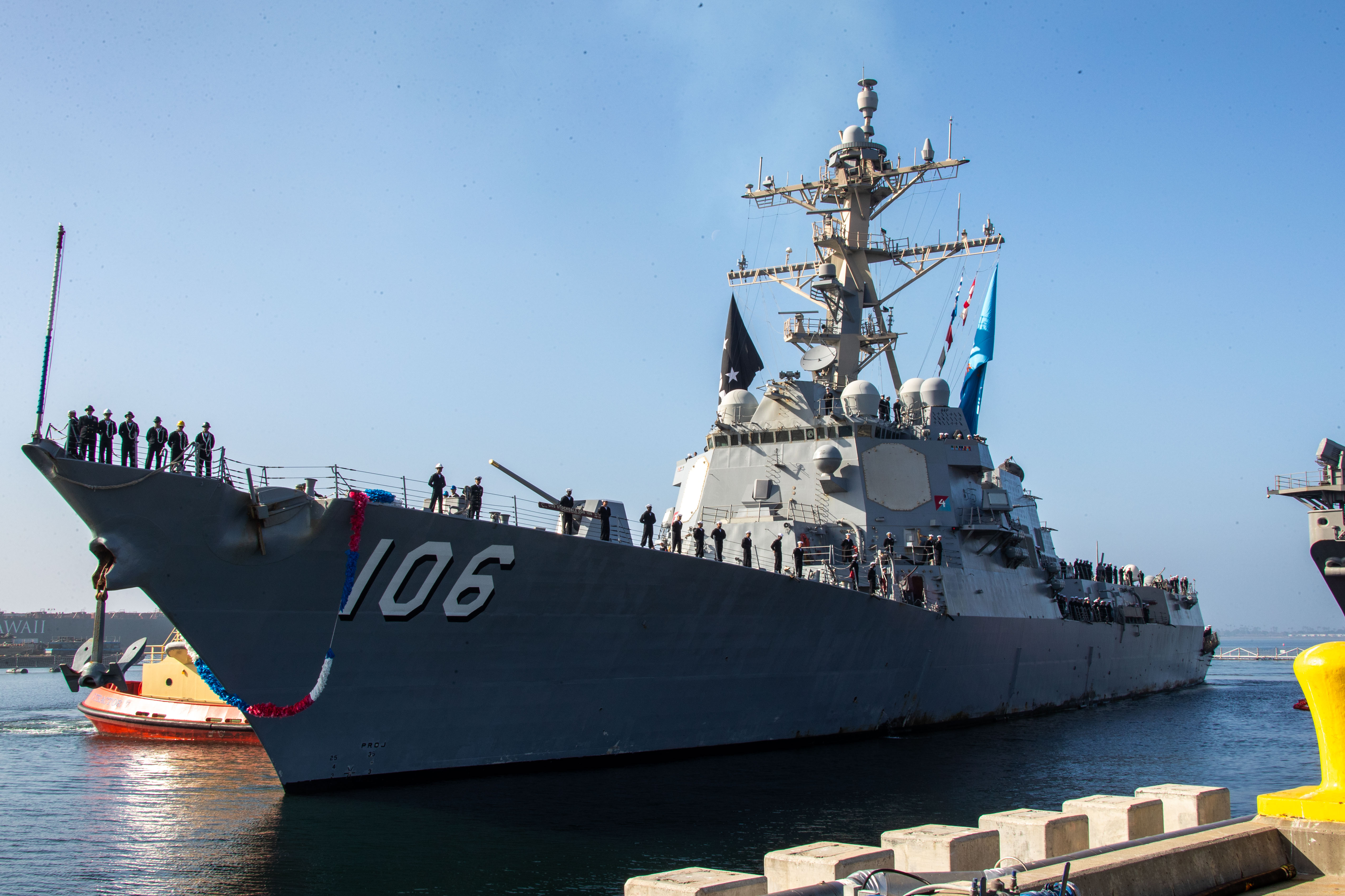 USS Stockdale returns home after seven-month deployment to 5th Fleet and 7th Fleet > United ...