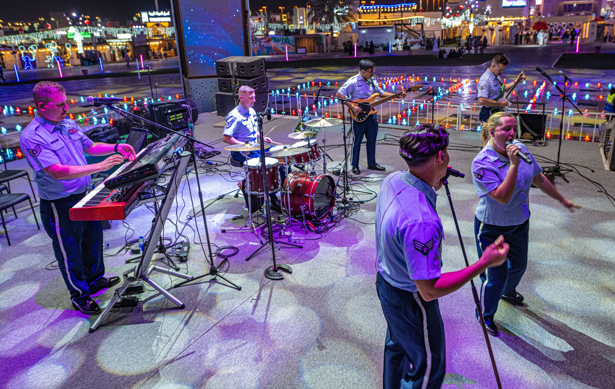 The AFCENT Band performs at the Sheikh Zayed Festival > U.S. Air Forces ...