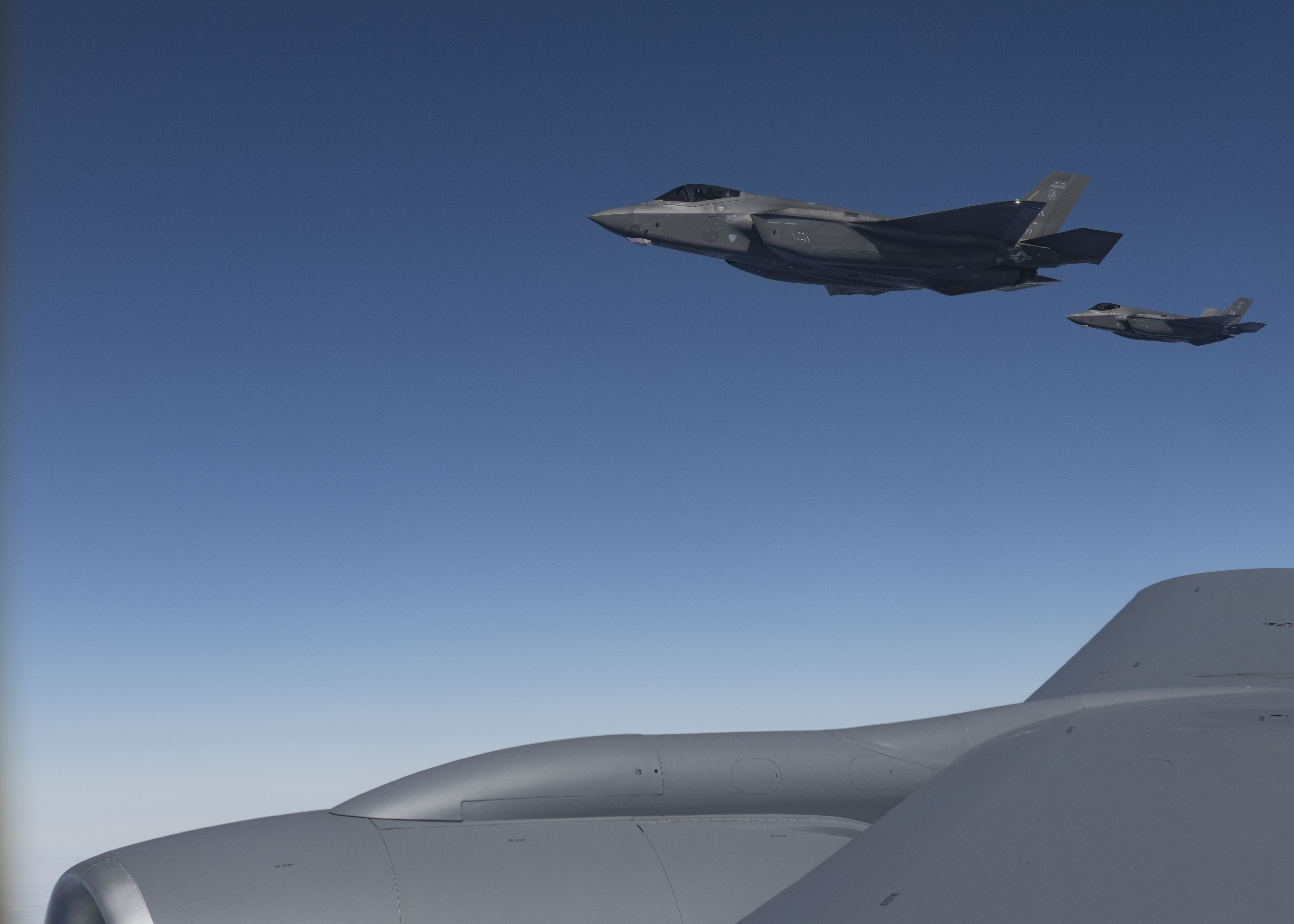 50th Air Refueling Squadron supports F-35 Lightning II Fighters with ...