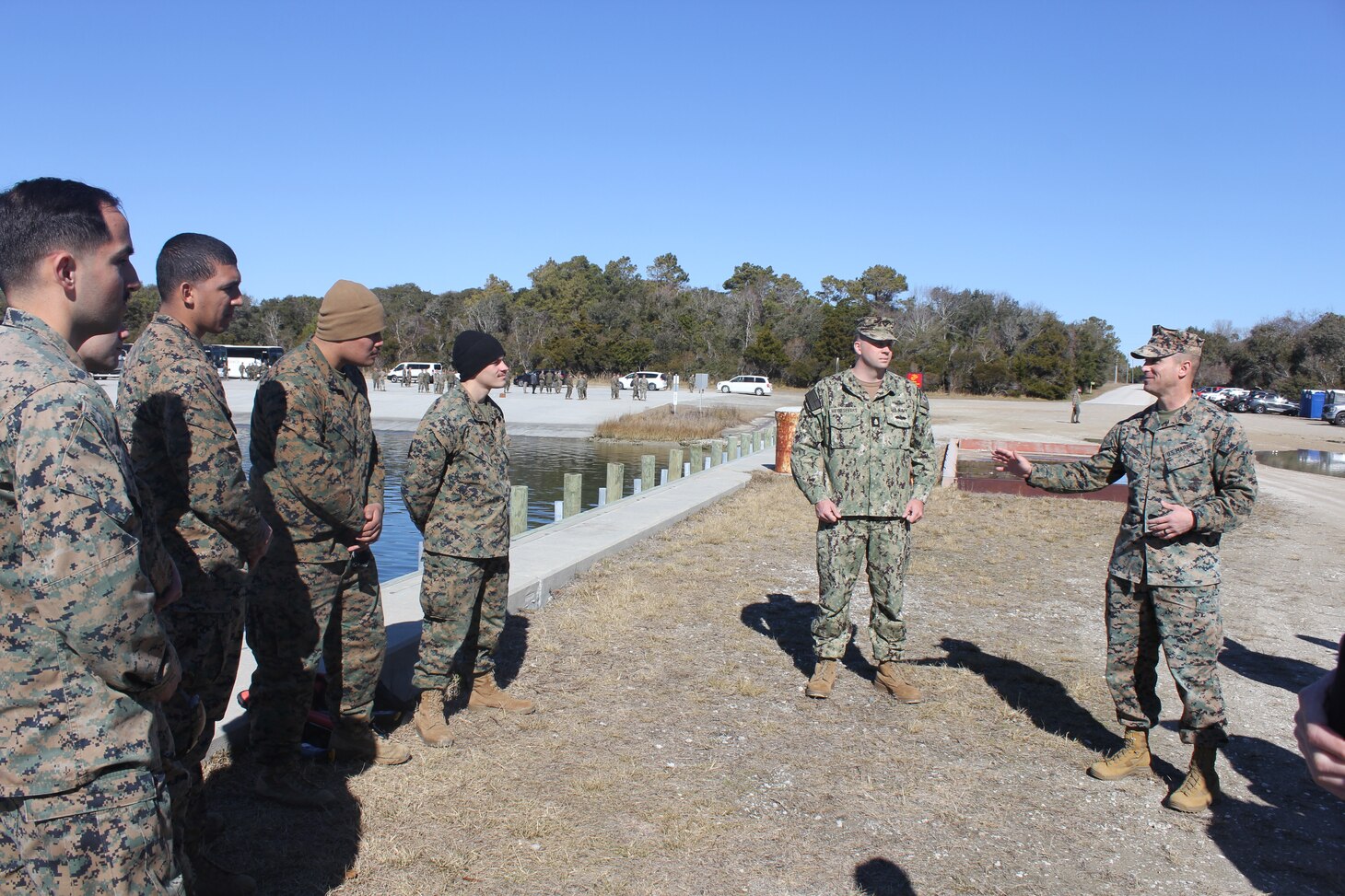 USMC 4th AABN Visits CENSECFOR Learning Site > Naval Education and ...