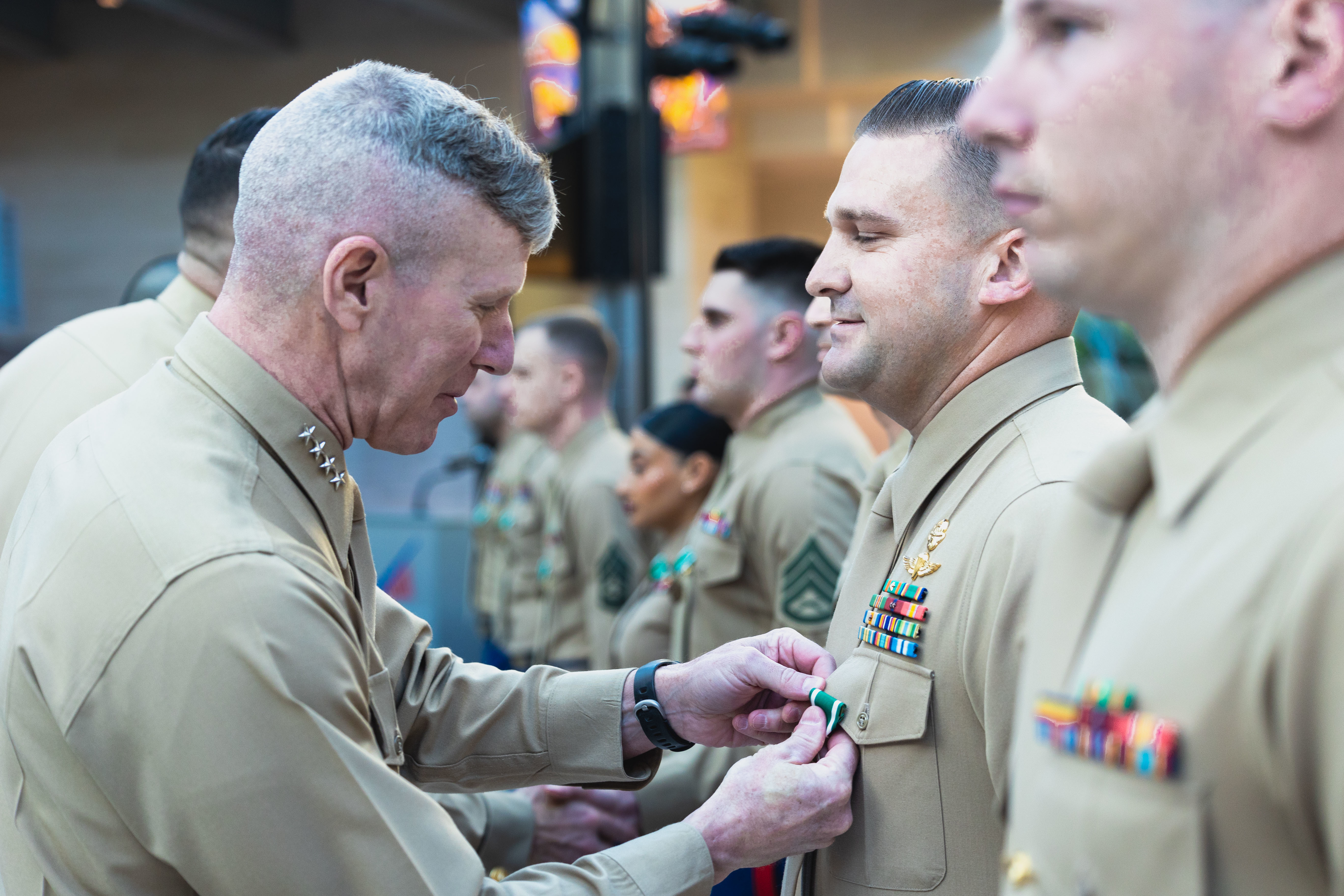 Commandant, Gen. Smith, Attends the Commandant of the Marine Corps ...