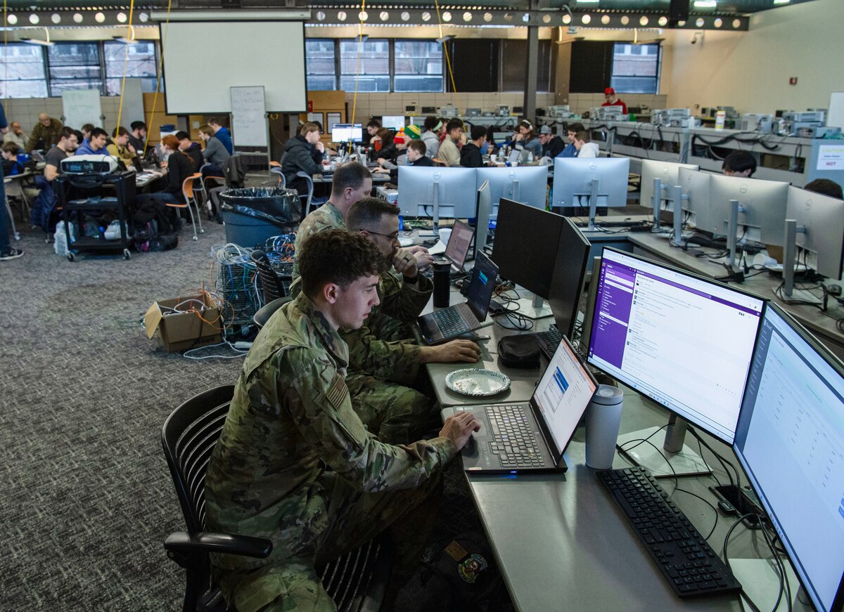 132d Wing Airmen take on ISU International Cyber Defense Competition ...