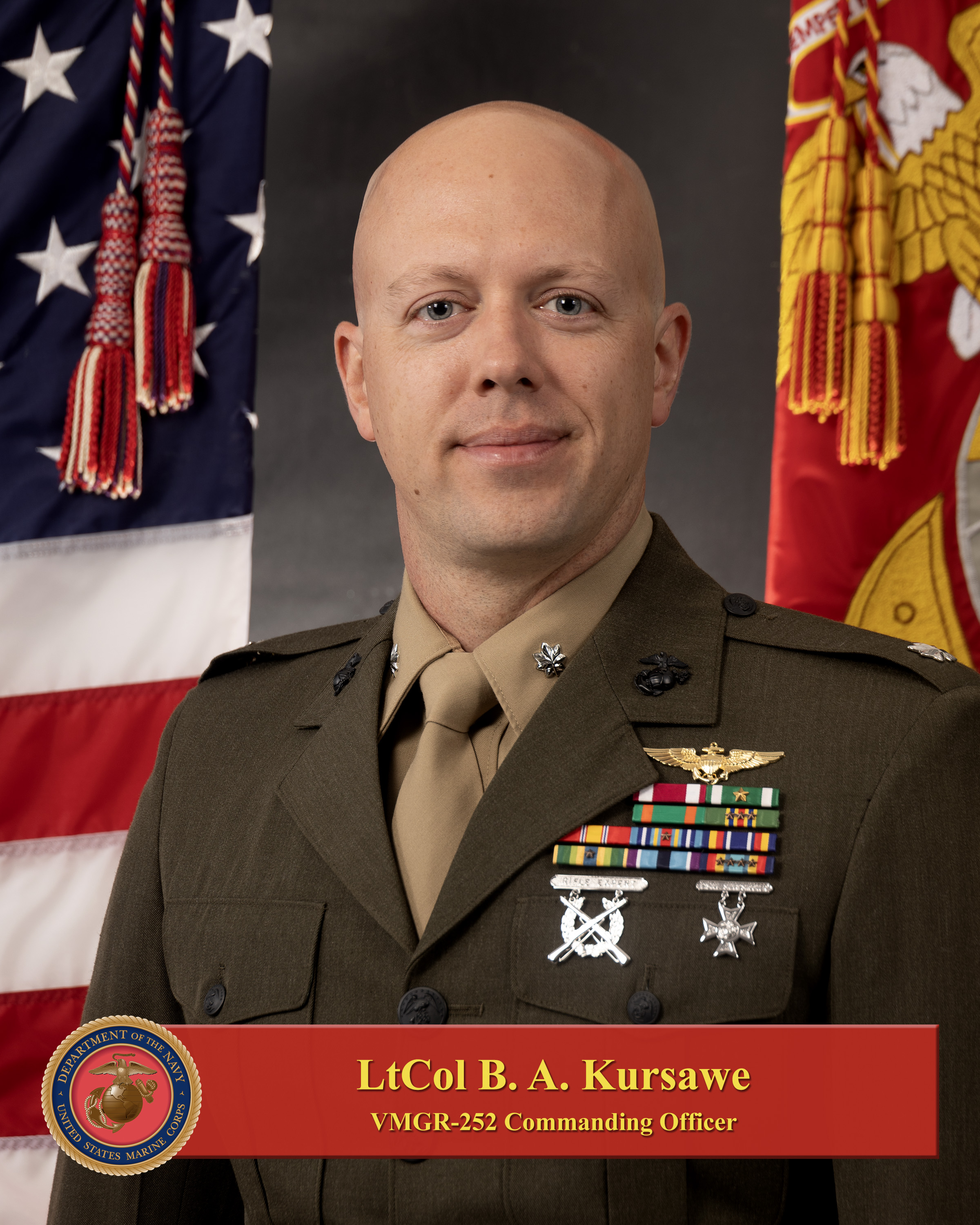 Lieutenant Colonel Brian A. Kursawe > 2nd Marine Aircraft Wing ...