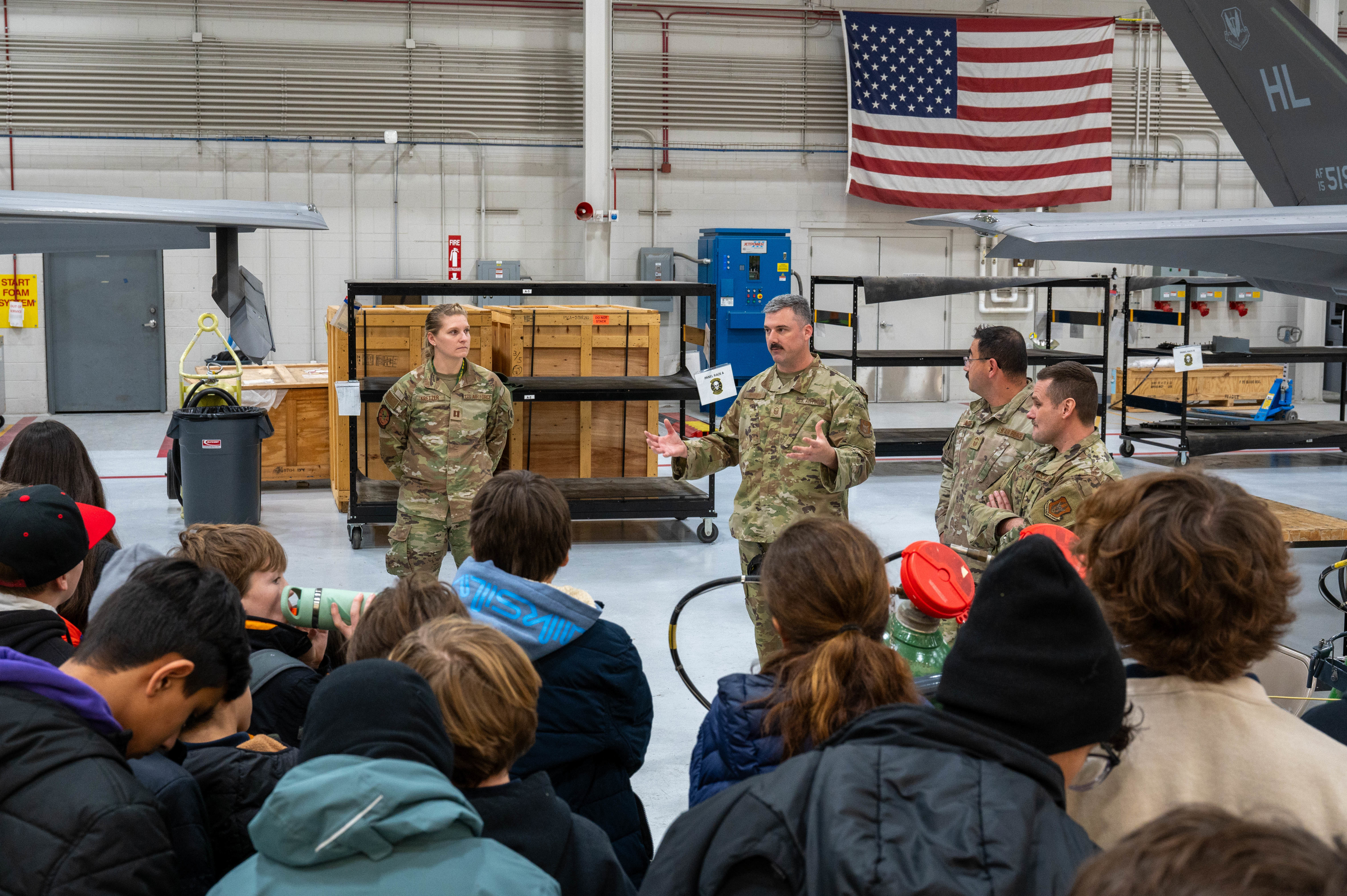 419th Fighter Wing hosts School tour of the F-35 > March Air Reserve ...