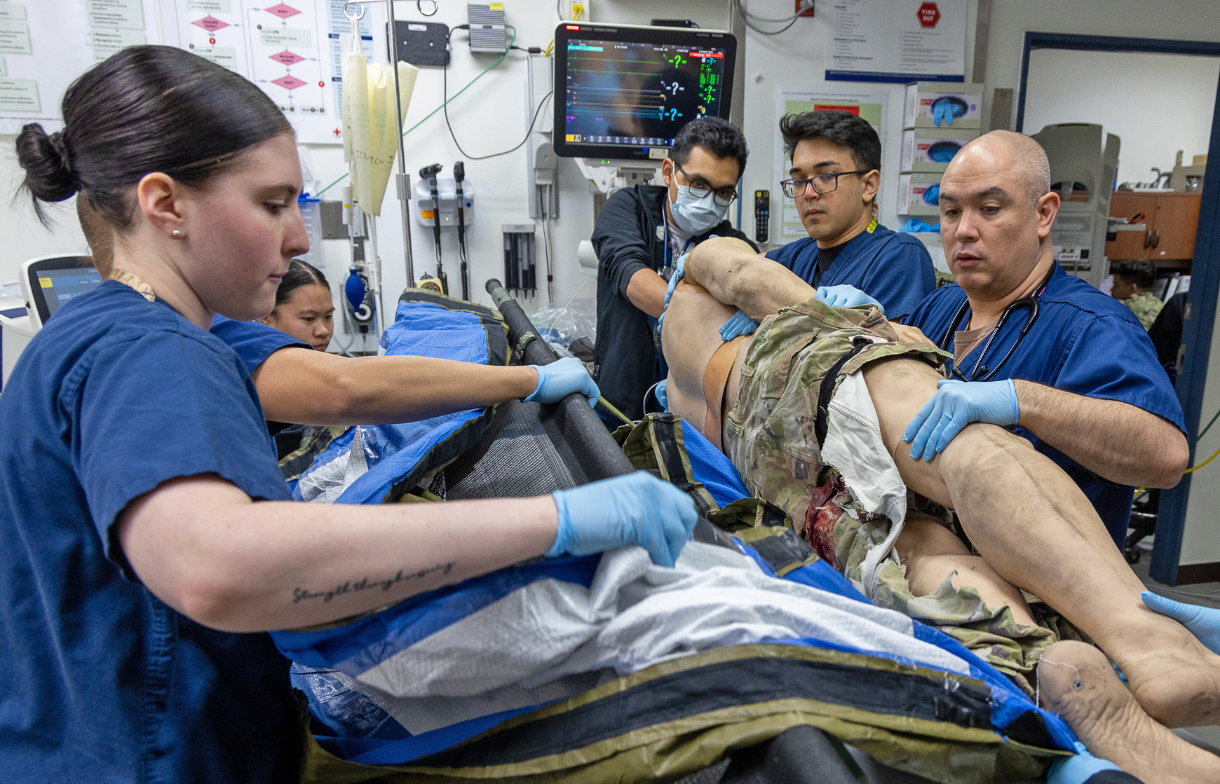 U.S. Naval Hospital Yokosuka and 374th Medical Group Conduct Joint ...