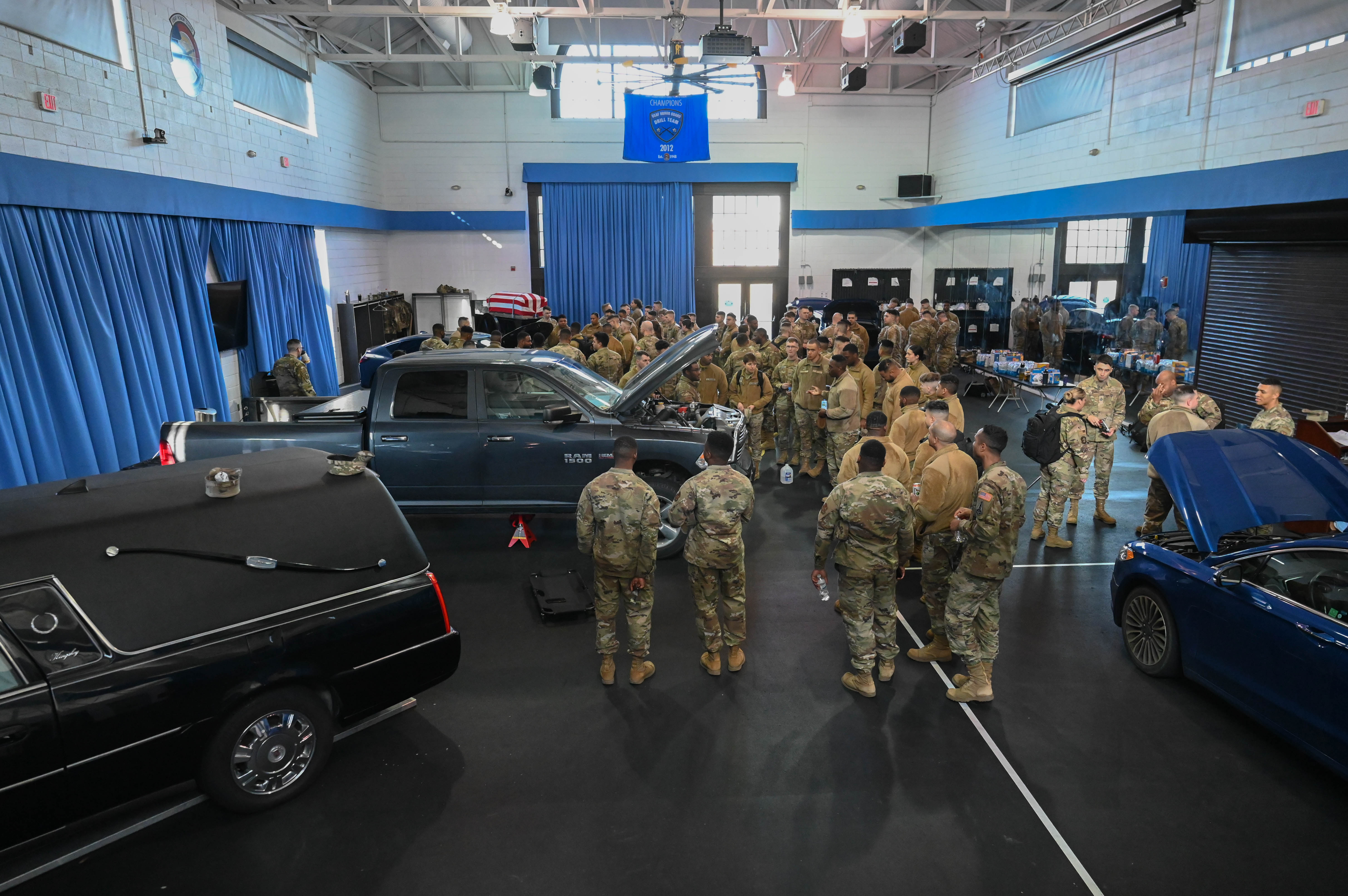 US Air Force, Space Force Honor Guard host deployment readiness ...