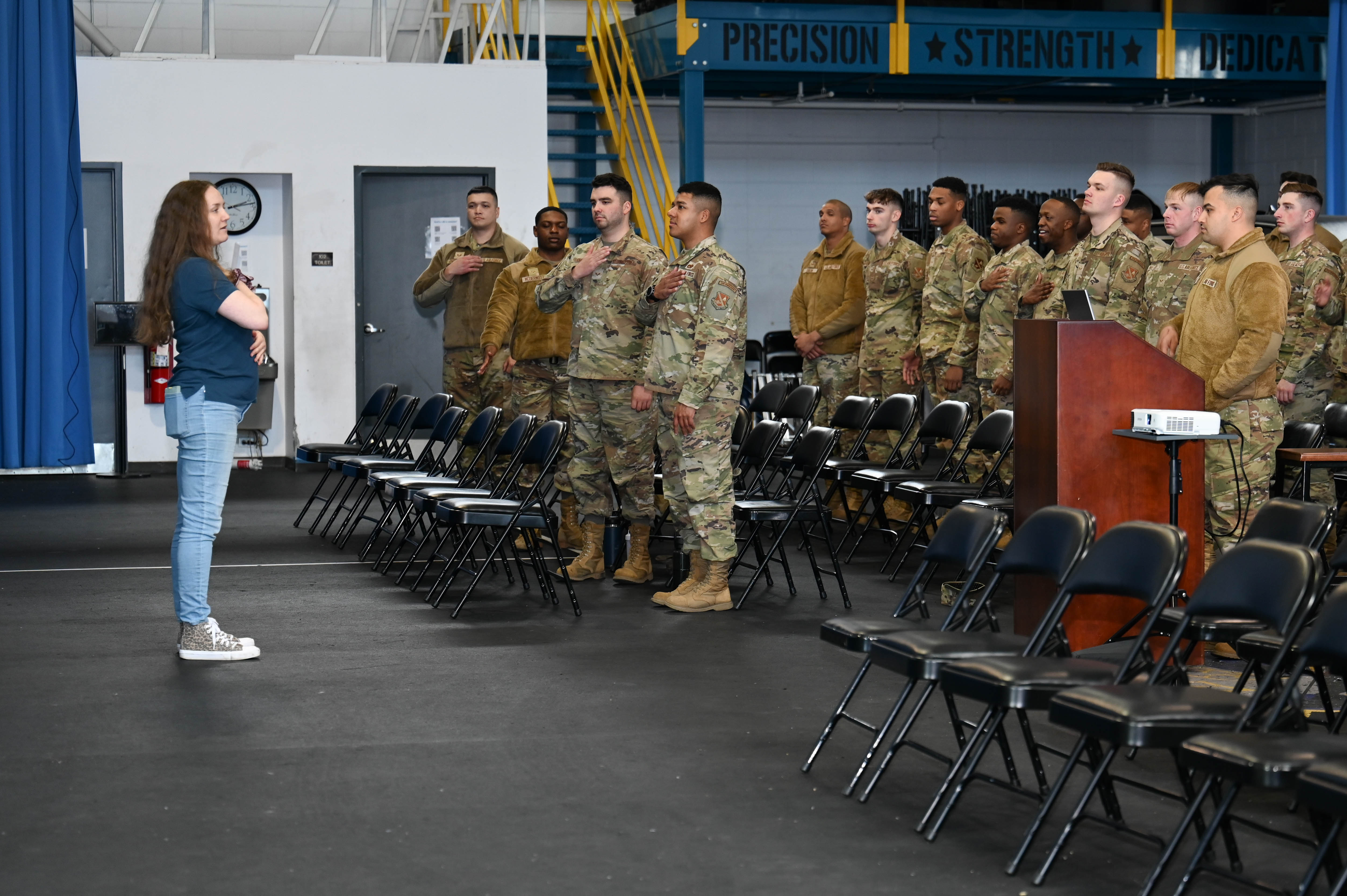 US Air Force, Space Force Honor Guard host deployment readiness ...