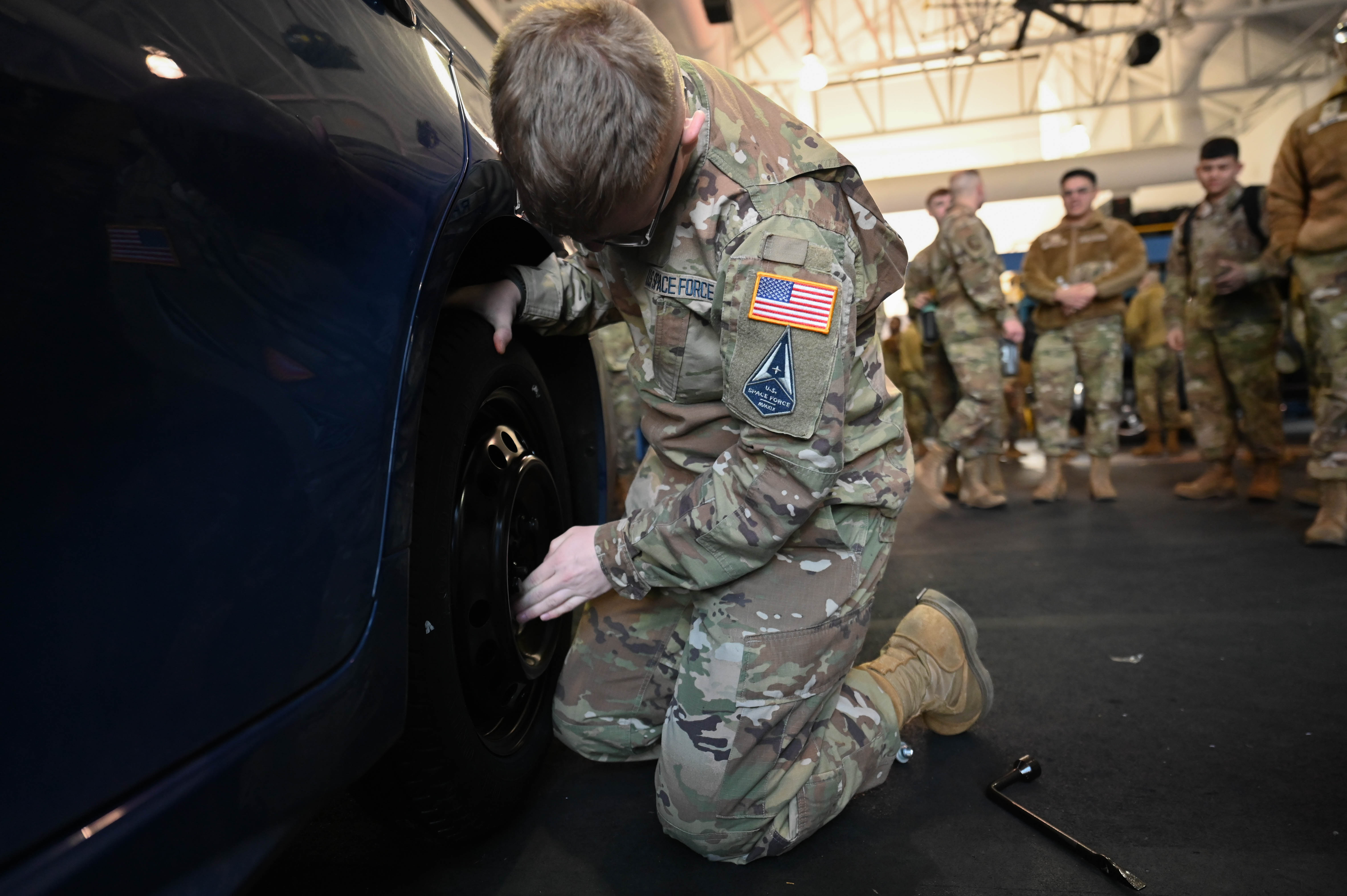 US Air Force, Space Force Honor Guard host deployment readiness ...