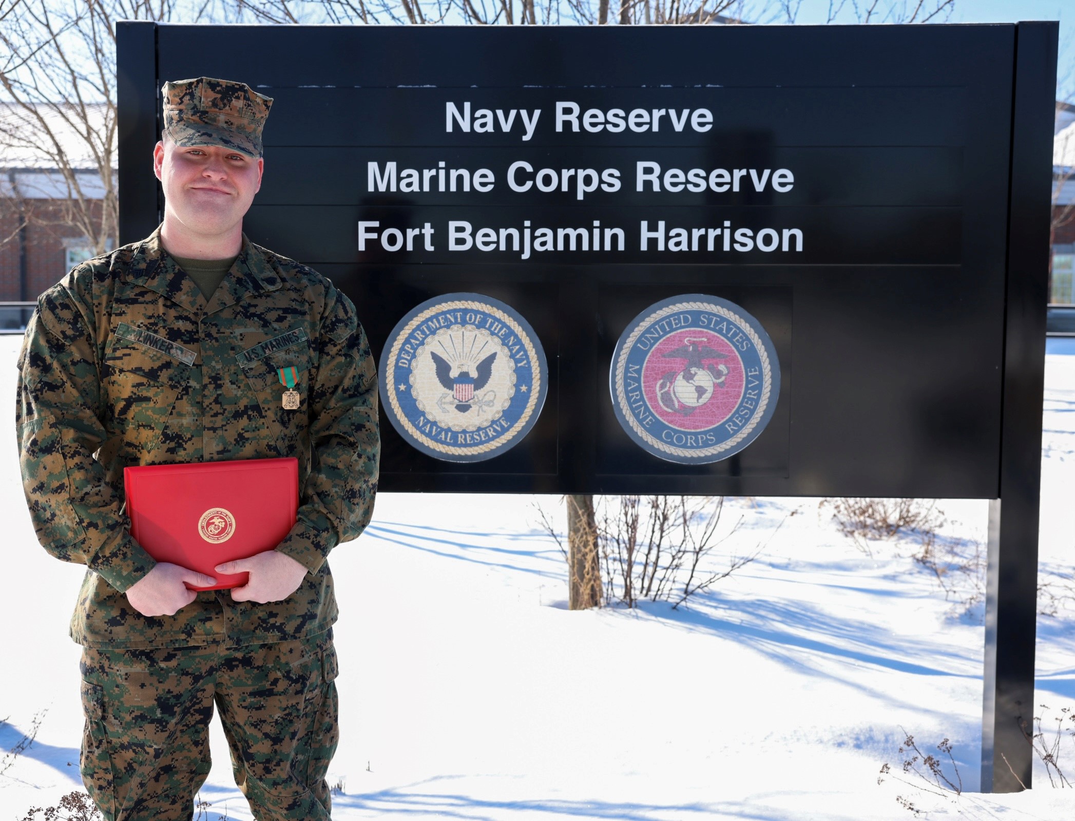 Paying It Forward: Marine Receives Navy and Marine Corps Achievement Medal