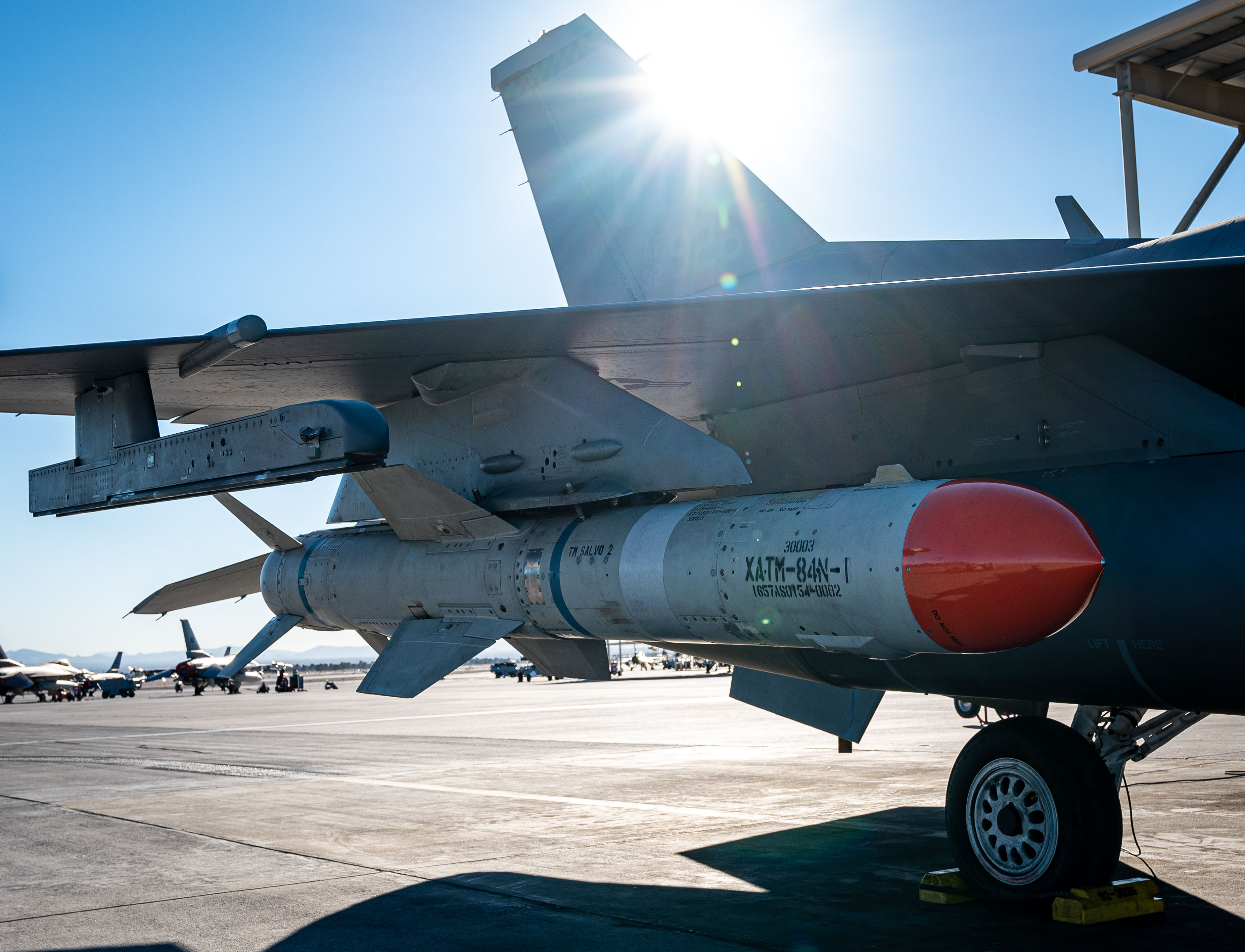 Test integrates Navy missile on F-16 > Air Combat Command > Article Display