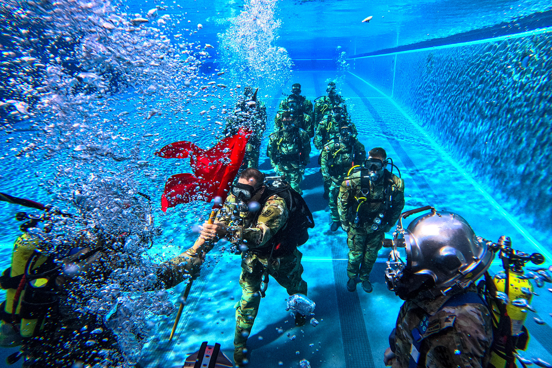 Underwater Ceremony | U.S. Department of War