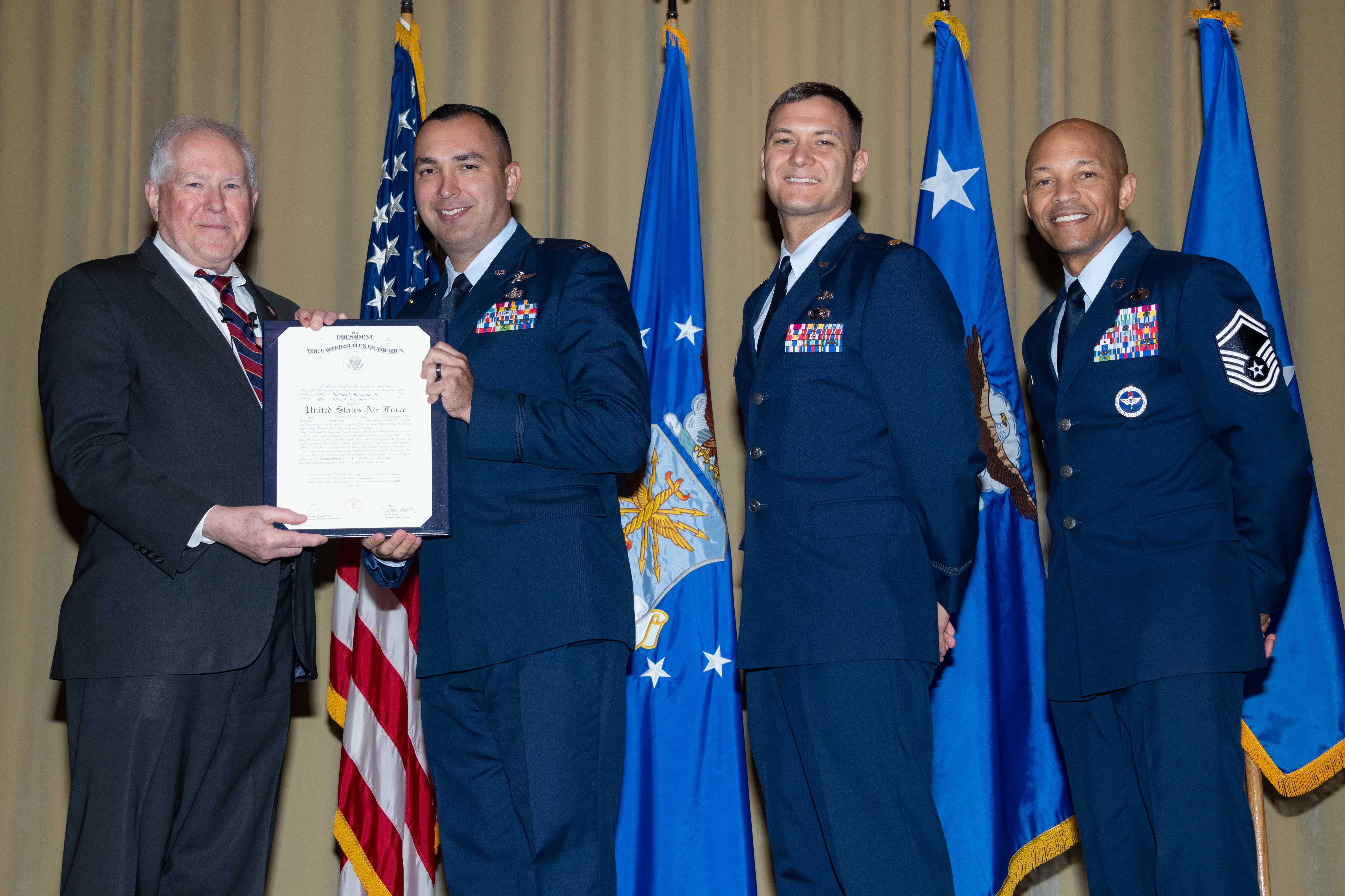 Newly minted warrant officers discuss significance of selections > Air ...