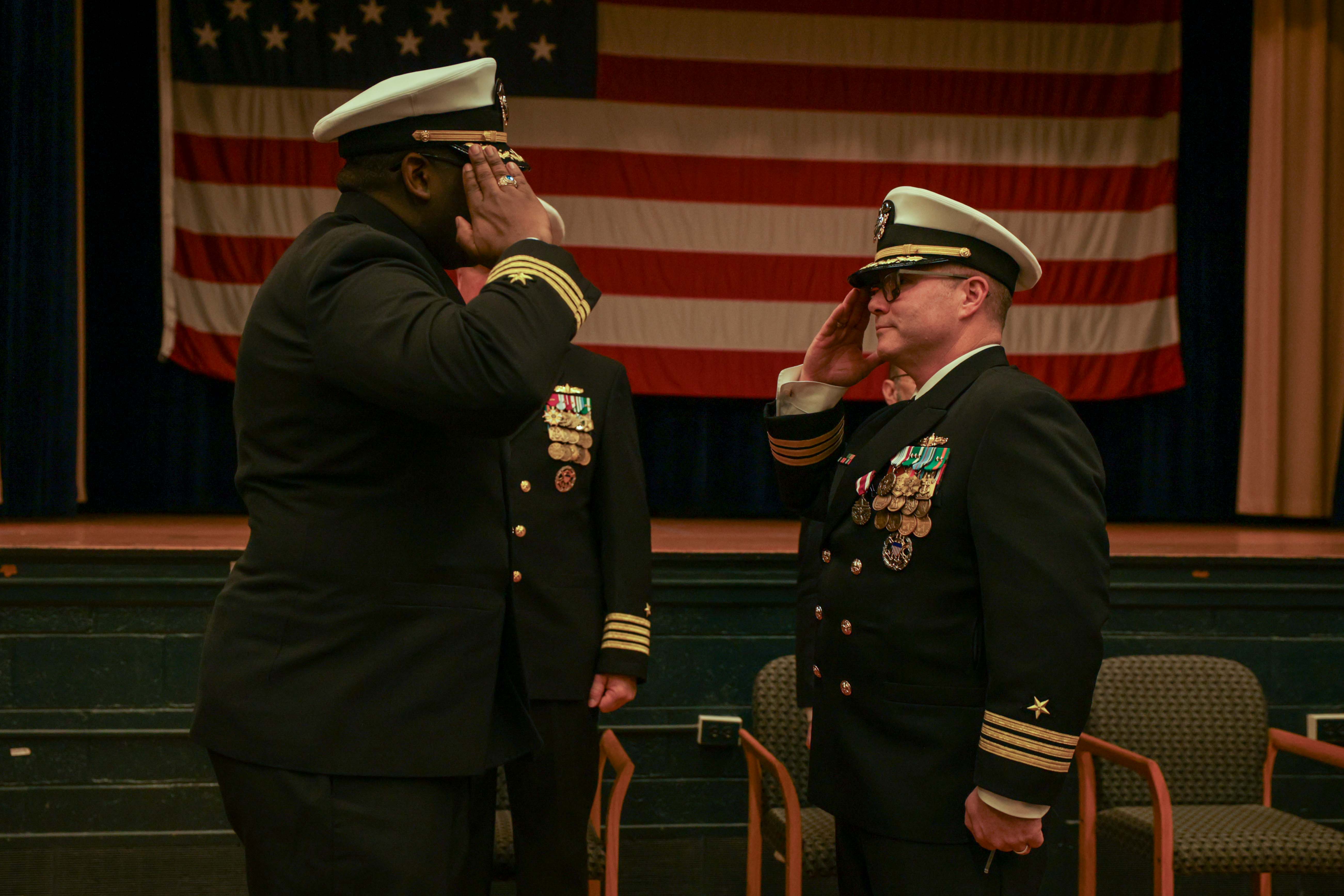 Pursue, Attack, Vanquish: USS Truxtun Change of Command > Commander ...