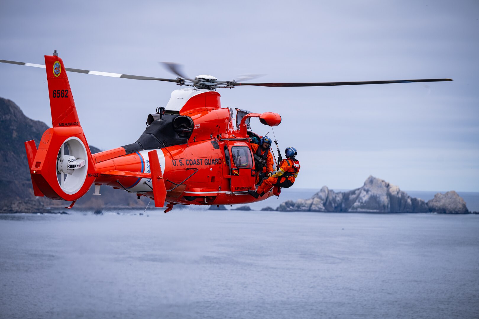 Coast Guard celebrates 40 years of service with H-65 helicopter ...