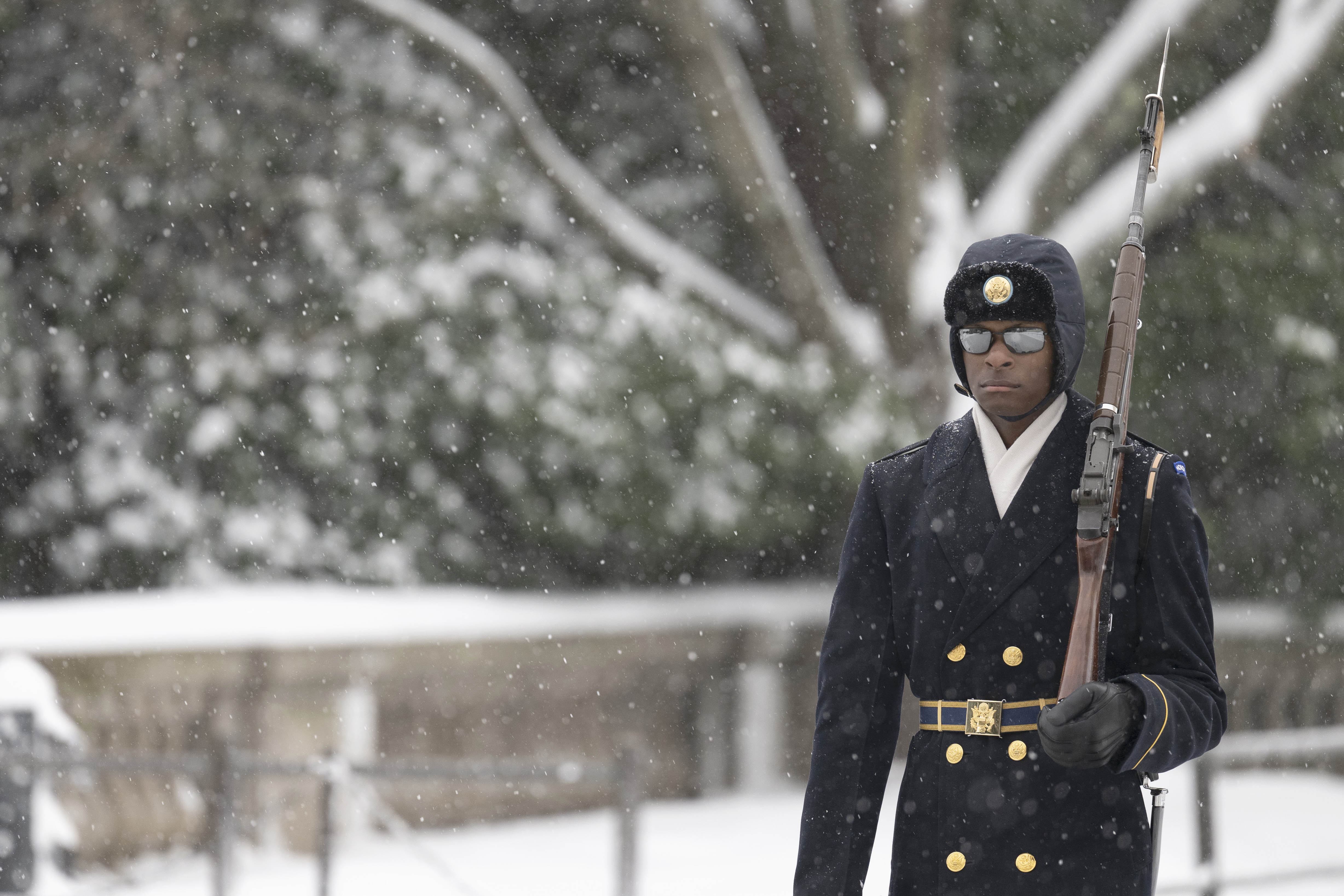 Snowy Steps | U.S. Department of War