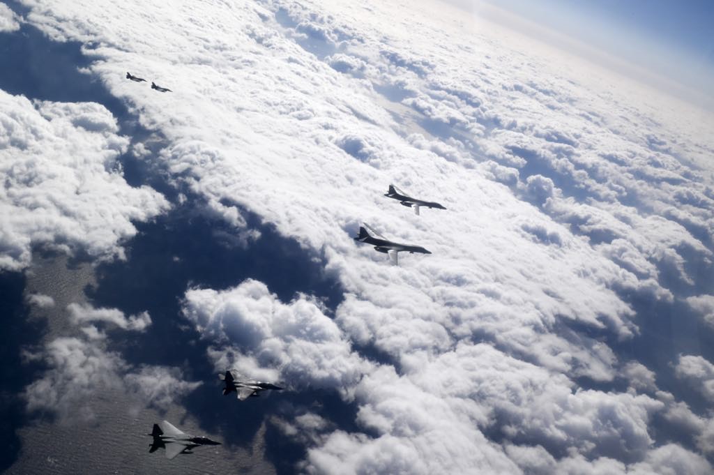 U.S., Japan and Republic of Korea forces conduct trilateral flight
