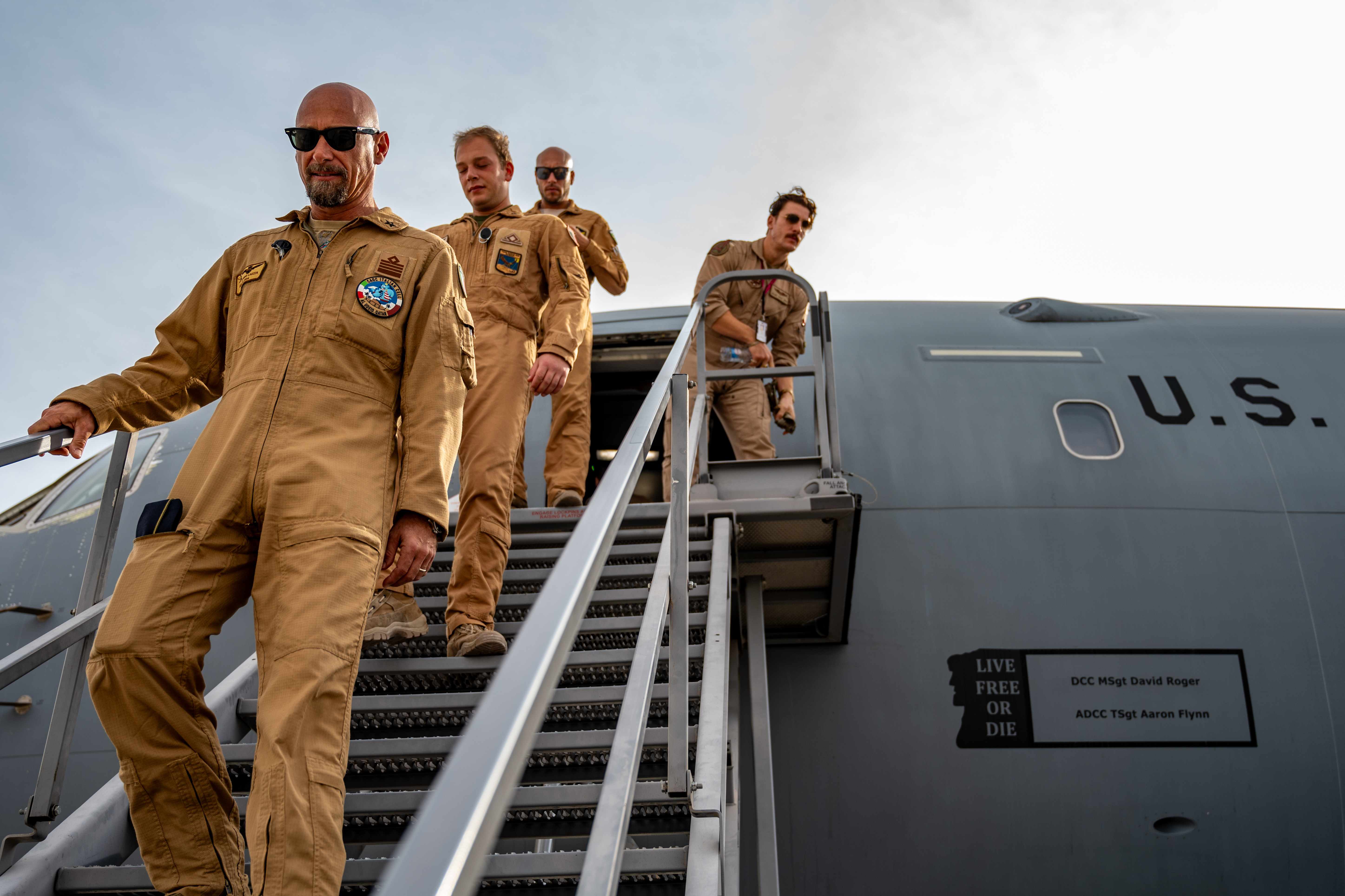 Coalition partners tour KC-46A static display > U.S. Air Forces Central ...
