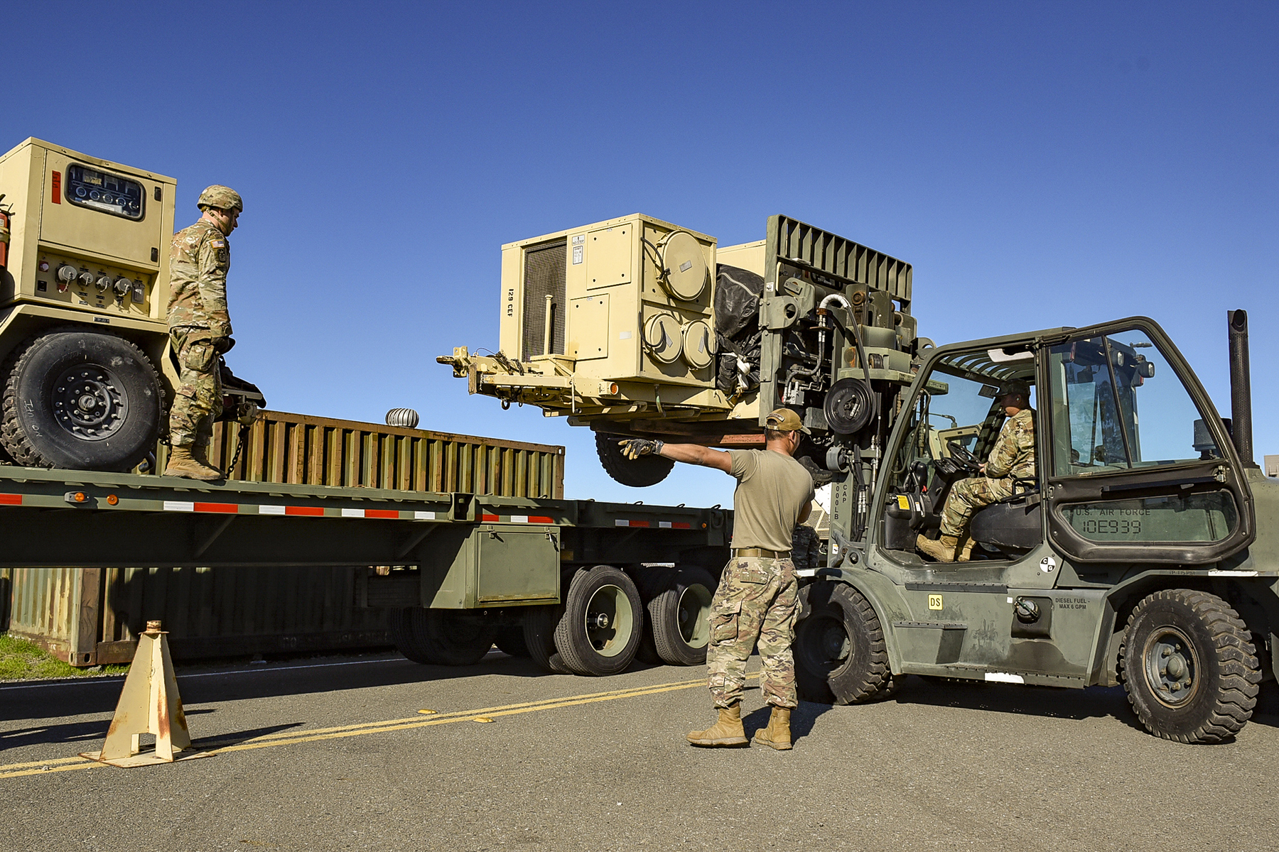 Service Members Answer the Call in California > U.S. Department of War ...