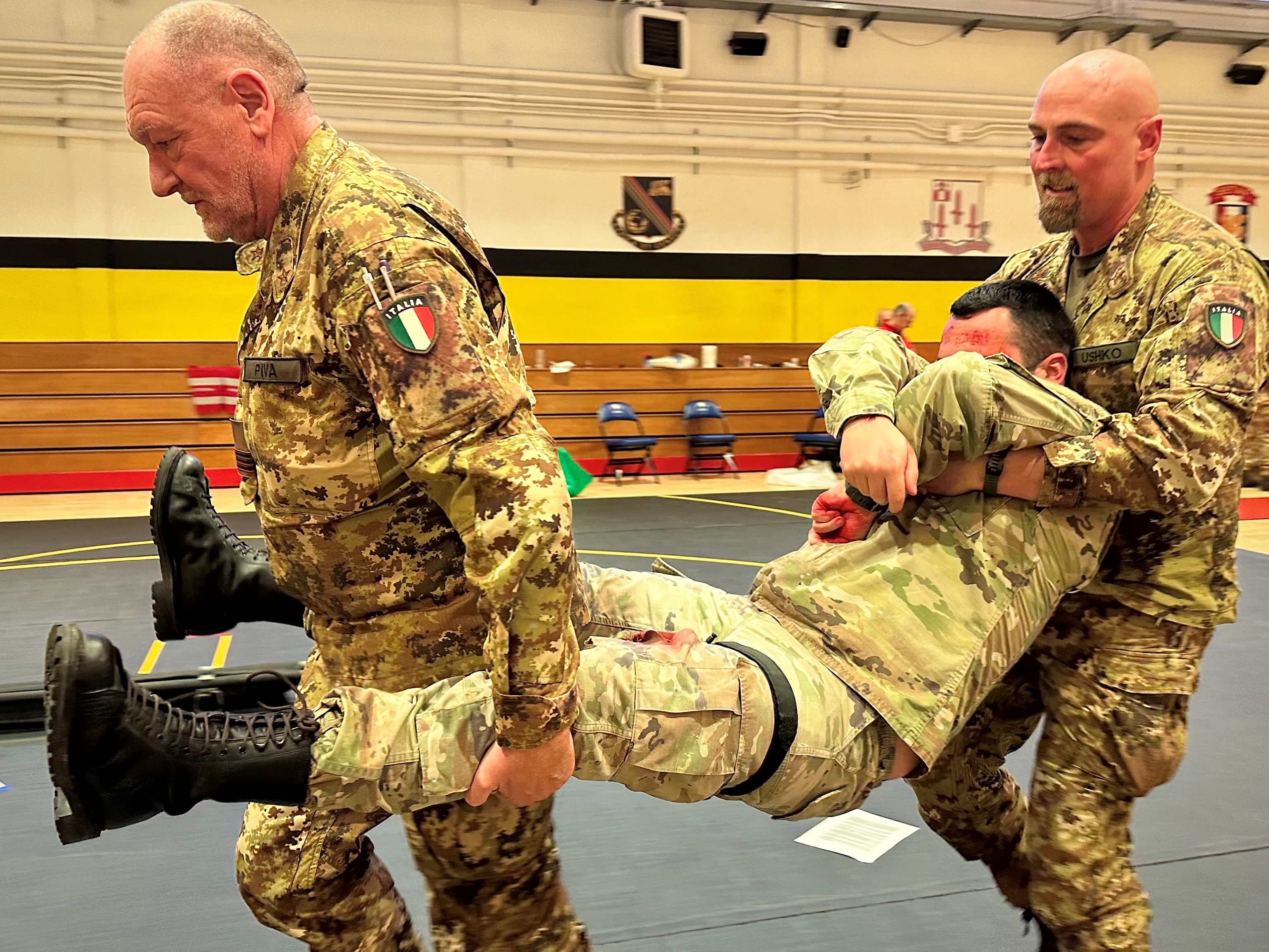 Realistic medical training challenges U.S. Army Reserve Soldiers ...