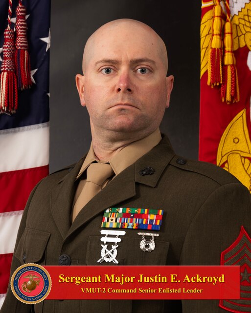 Sergeant Major Justin E. Ackroyd > 2nd Marine Aircraft Wing > Command ...