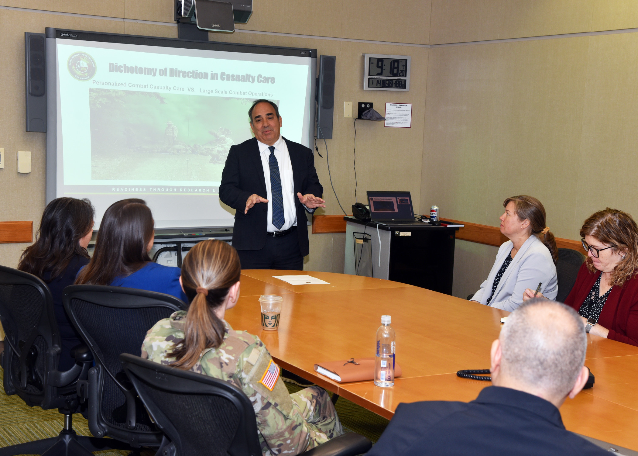 DHA Program Executive Office-Operational Medicine Team visits NAMRU San ...