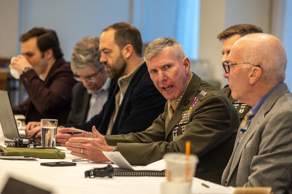 Defense Writers Group Discussion > Commandant of the Marine Corps ...