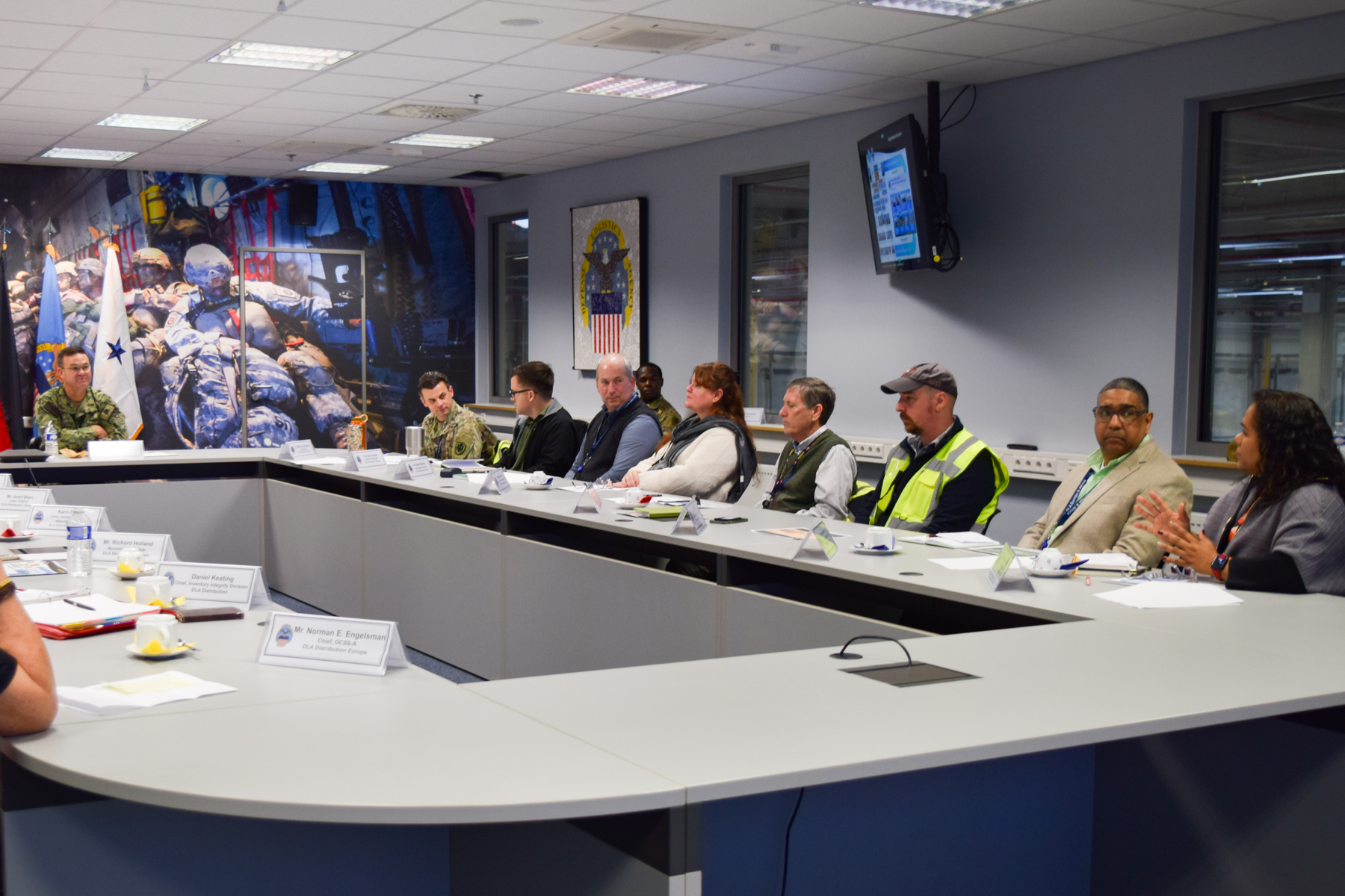 DLA Distribution commander tours Europe distribution center > Defense ...