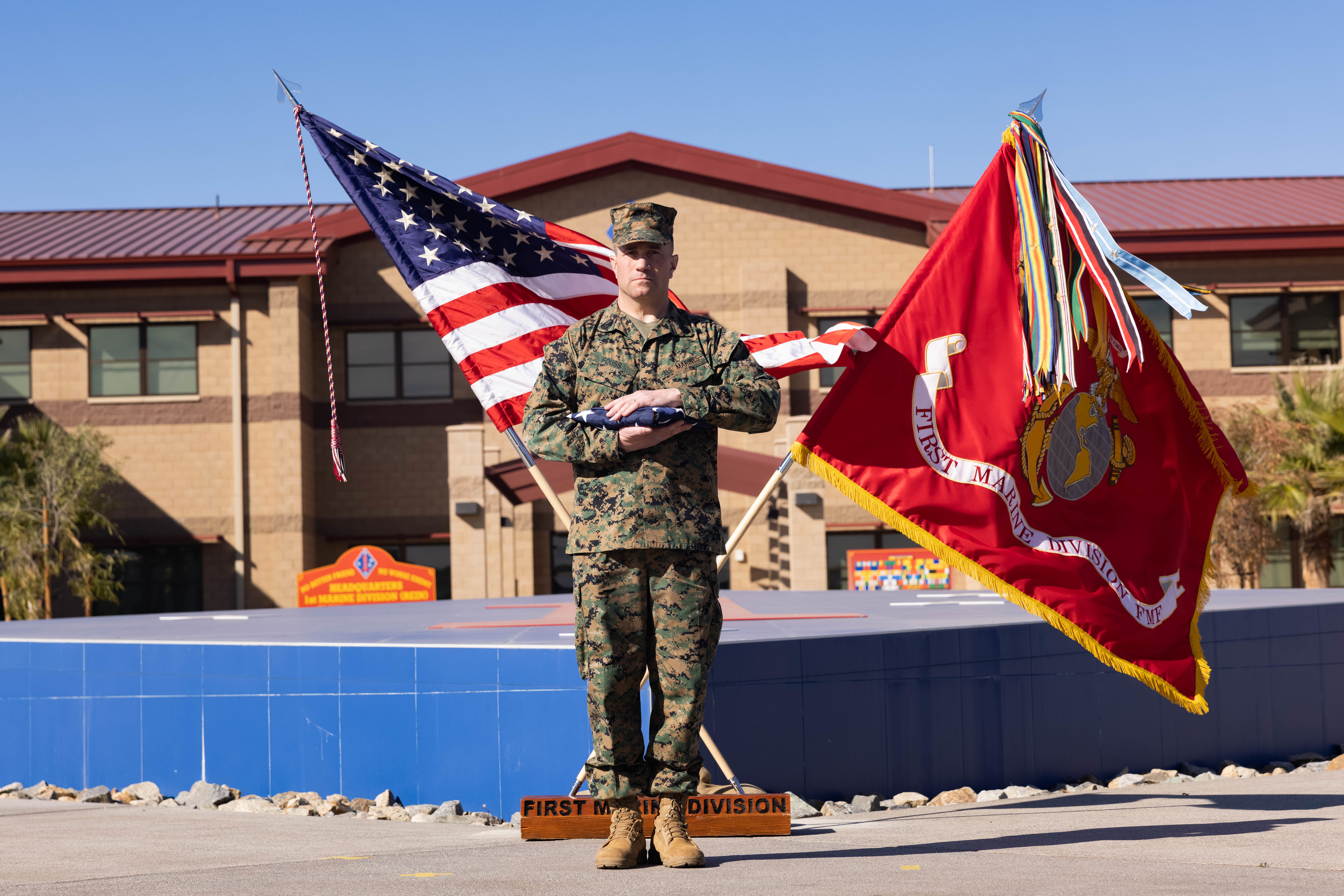 Sgt. Maj. Fouss completes full circle of service with 1st MARDIV > I ...