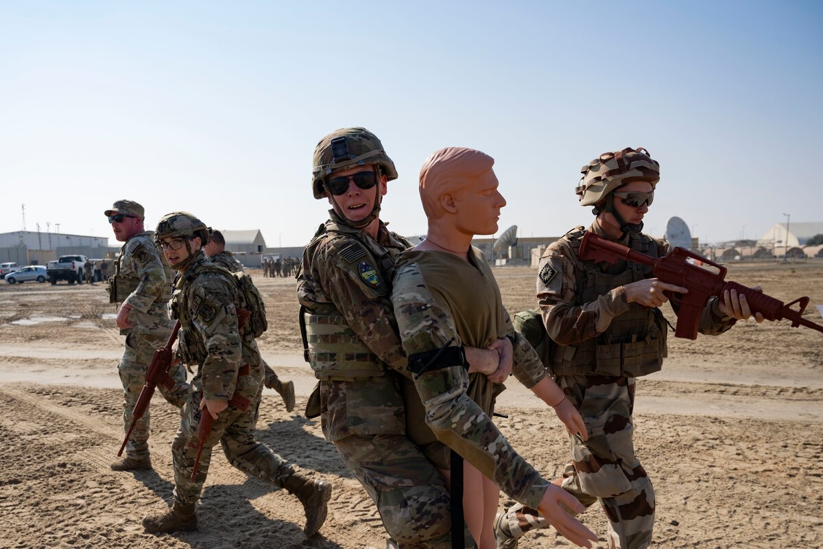 380th ESFS lead Joint TCCC training exercise > U.S. Air Forces Central ...