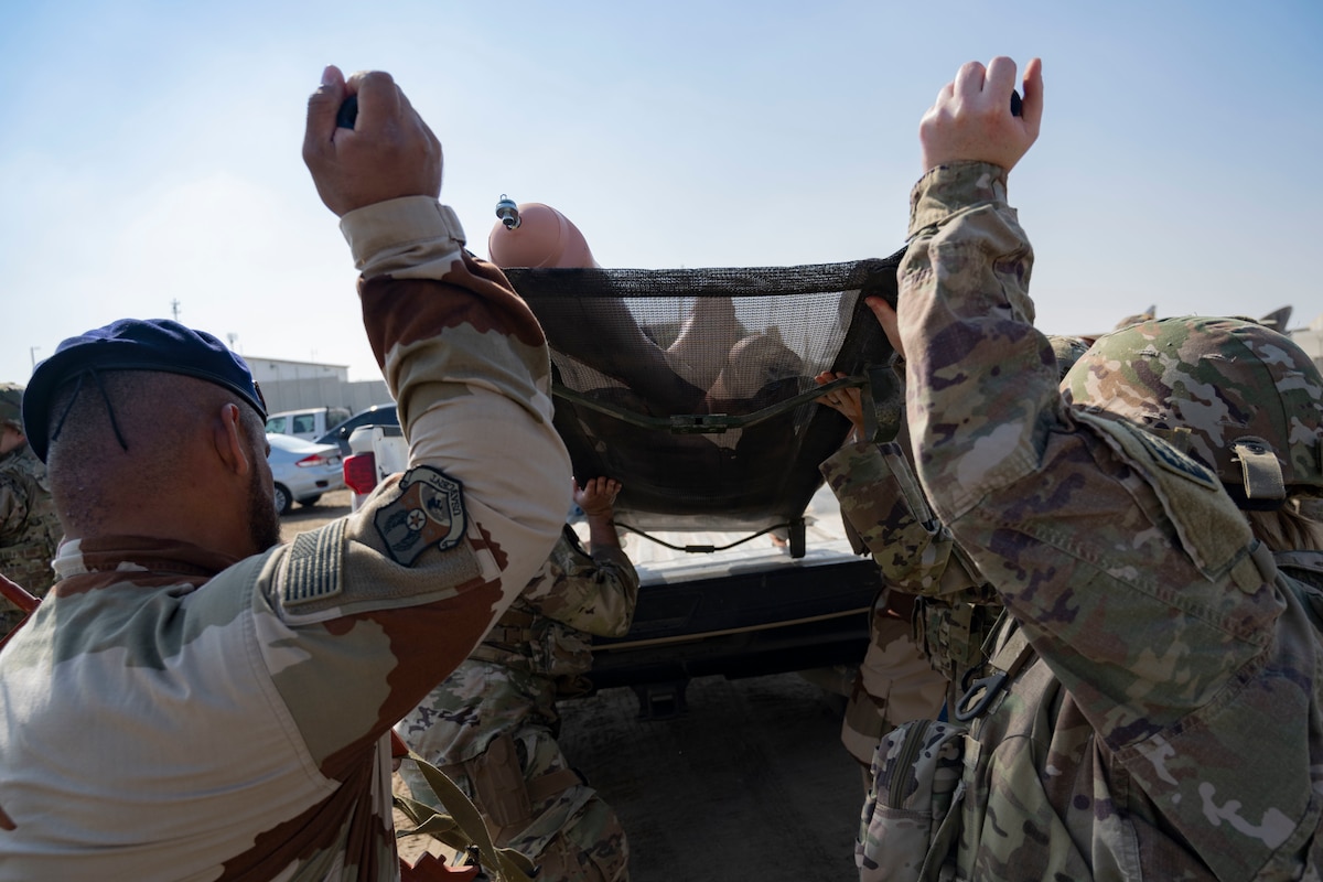 380th ESFS lead Joint TCCC training exercise > 505th Command and ...