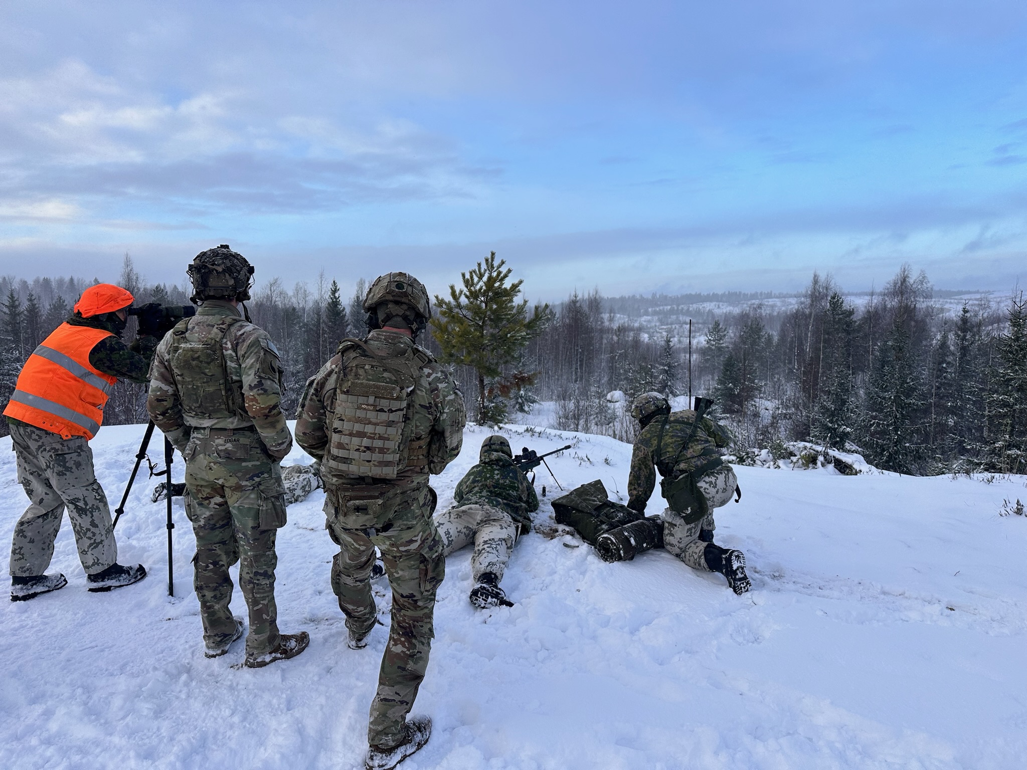 Red Dragons conduct infantry exchange in Finland > Virginia National ...