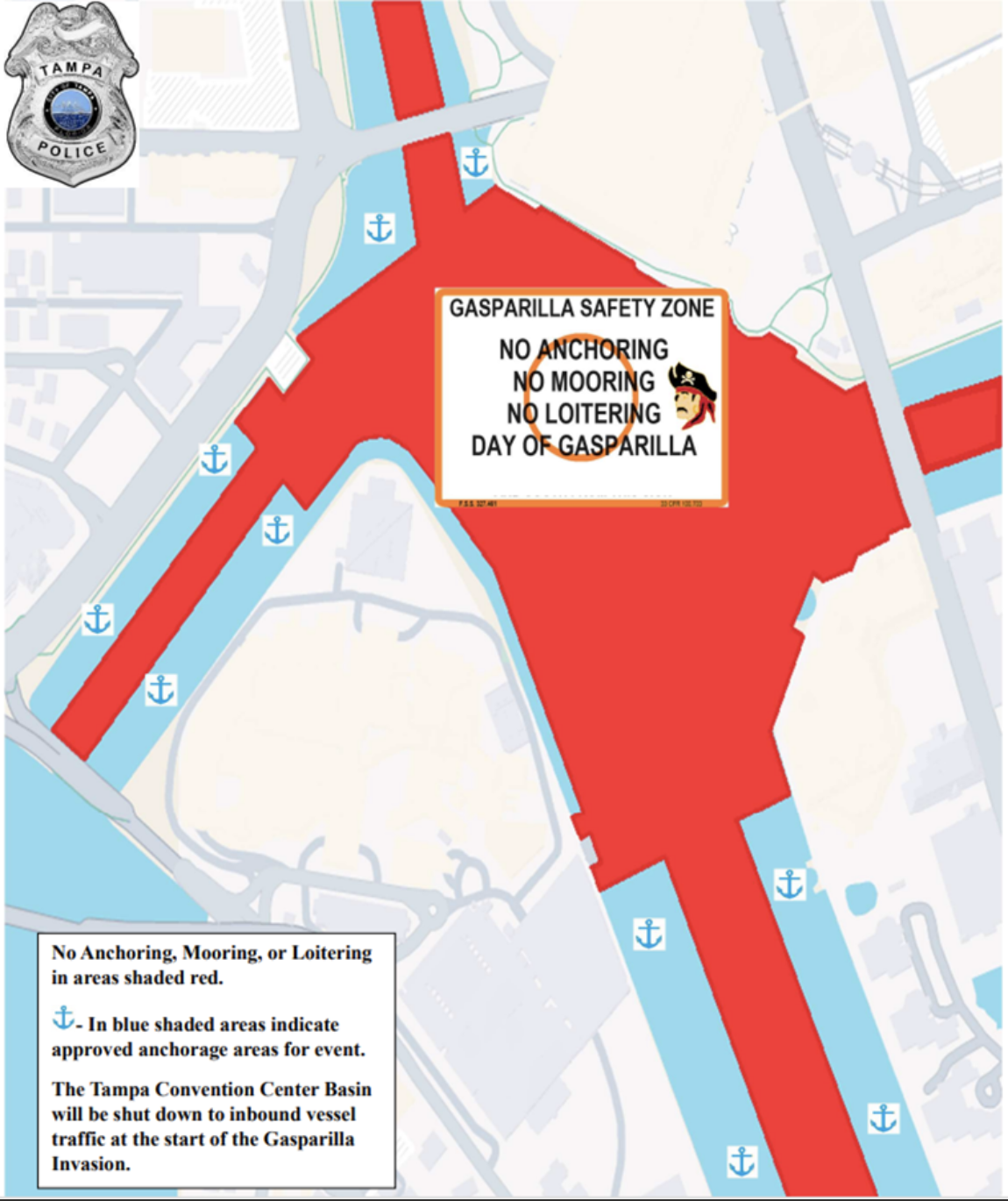 Coast Guard, partner agencies to enforce Gasparilla safety zone ...