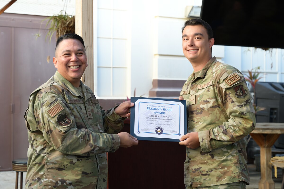 Hickam First Sergeants’ 4th Quarter Diamond Sharp Awards > 15th Wing ...