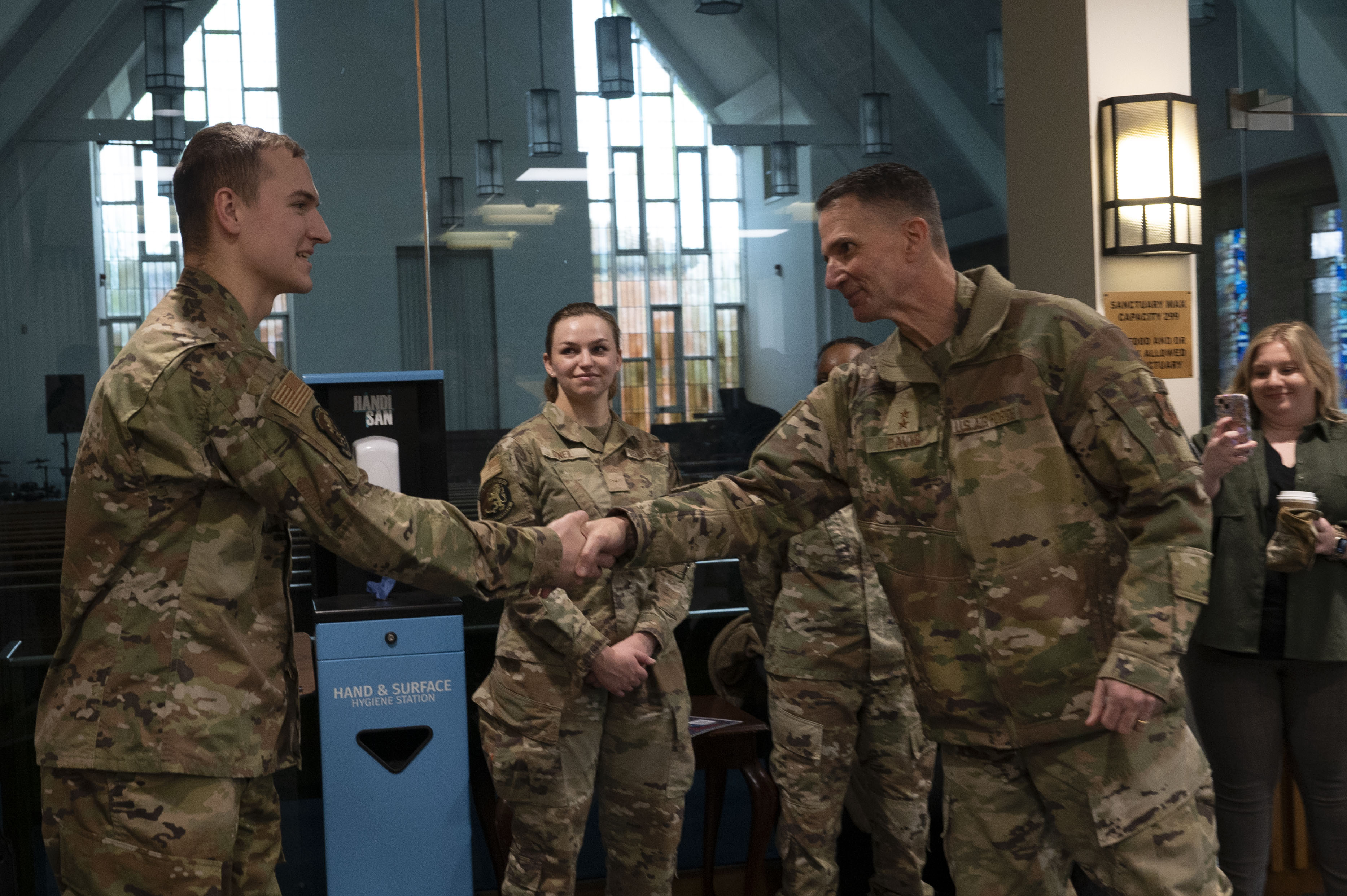 Chief of Chaplains visits RAF Mildenhall > Royal Air Force Mildenhall > RAF Mildenhall News
