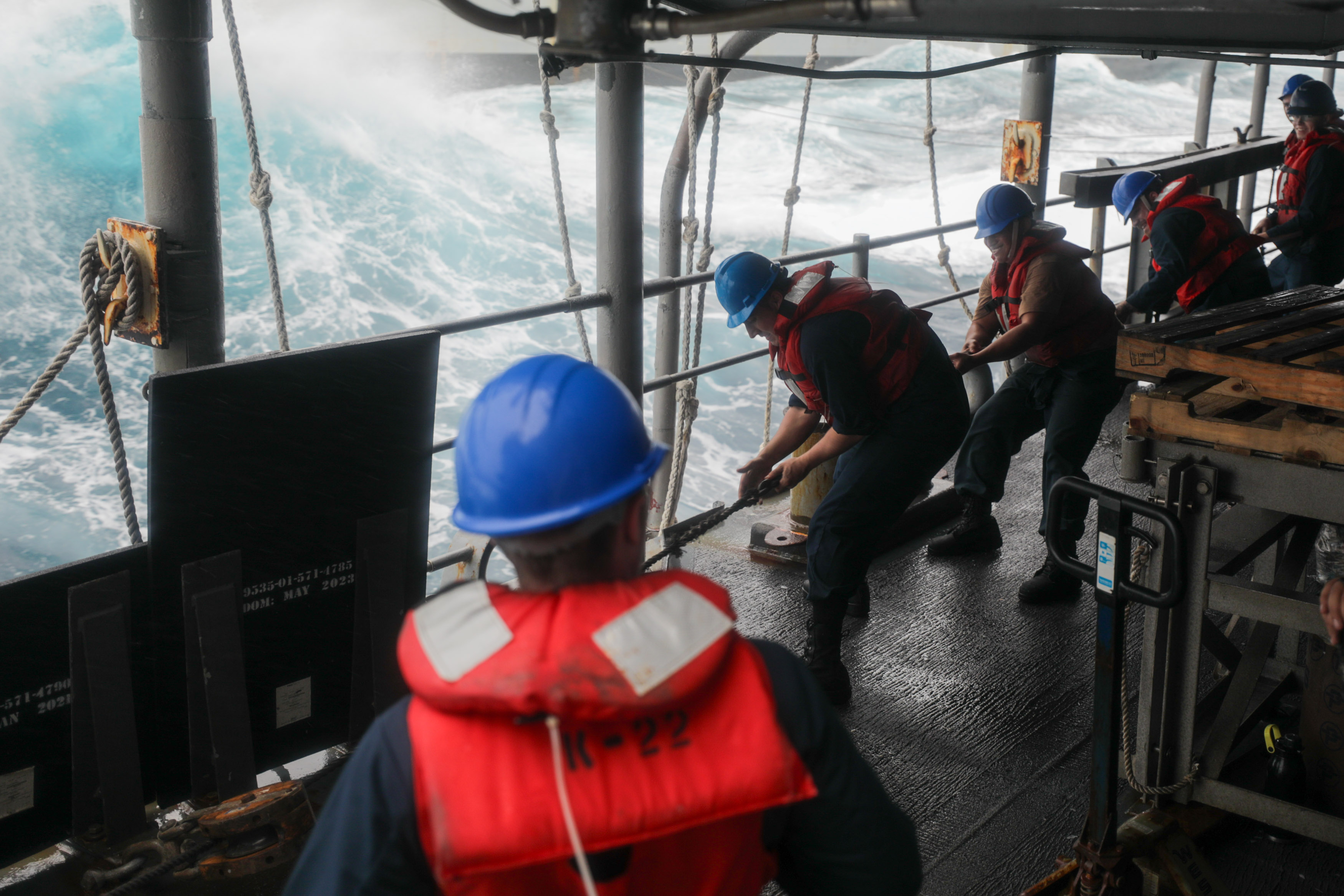 USS Princeton conducts routine operations as part of Carl Vinson Carrier Strike Group